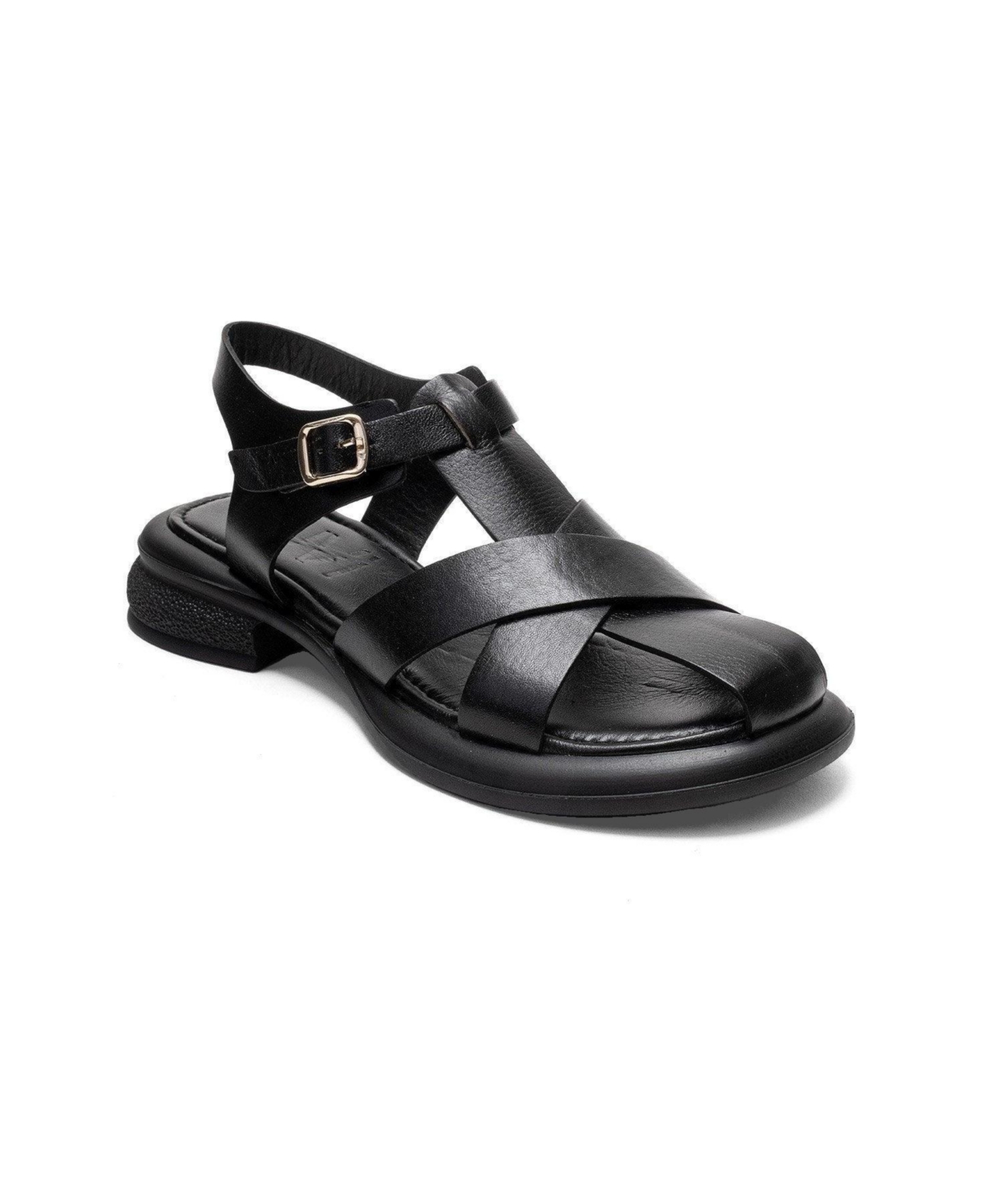 Click here for Forever & Always Womens Shoes Guido Leather Sandal... prices