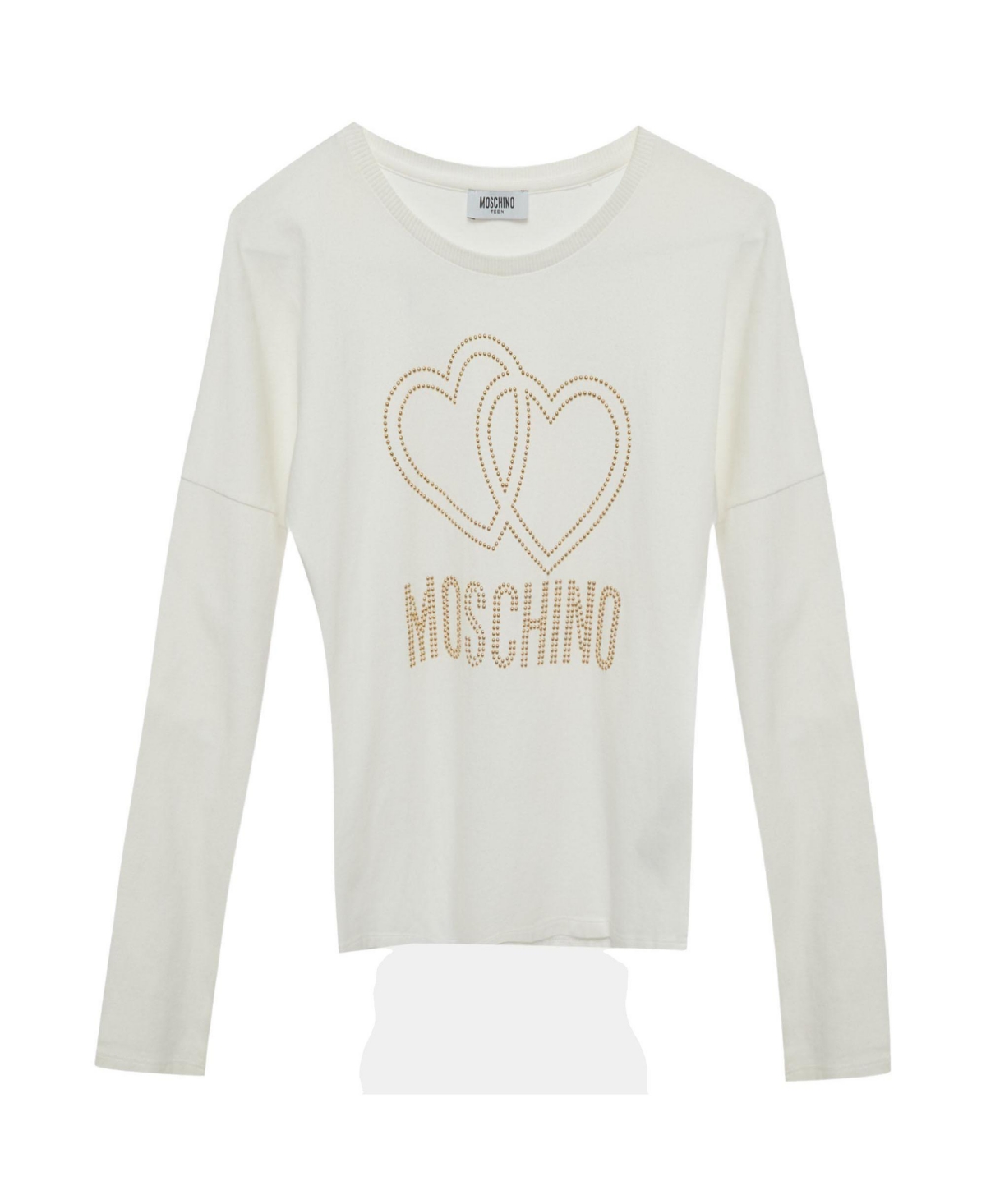 Click here for Pre-Owned Moschino Womens Teen Cotton Knit Rhinest... prices