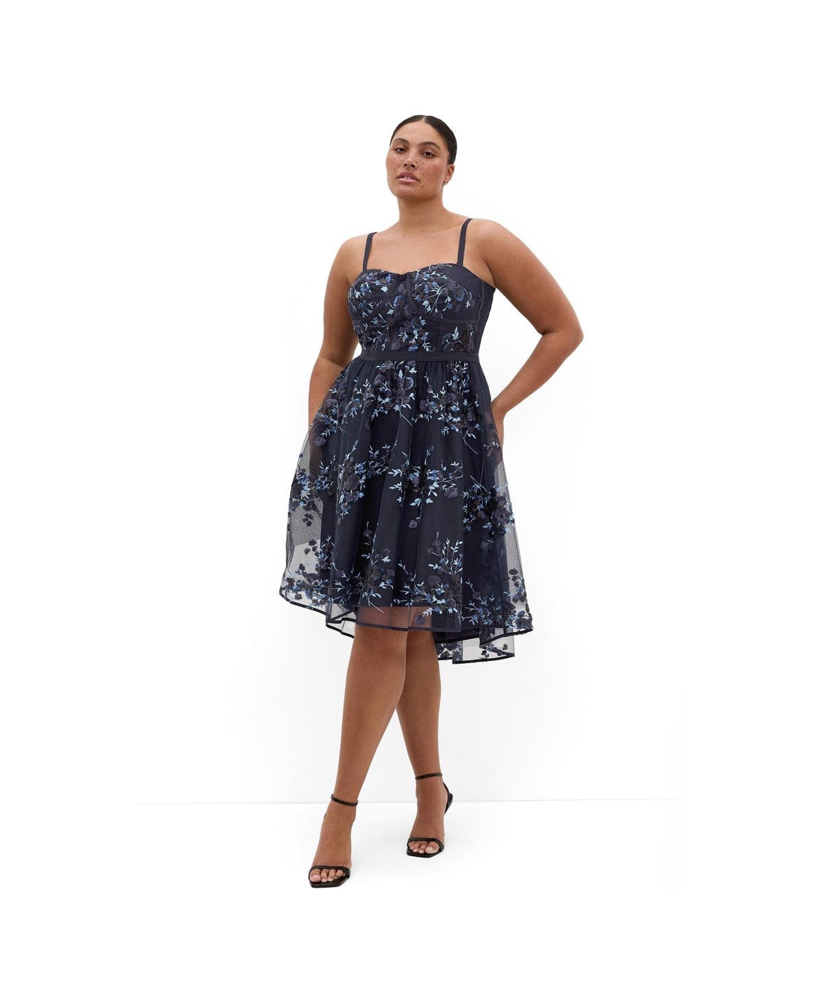 Click here for City Chic Womens Ambrosia Strapless Tulle Dress -... prices