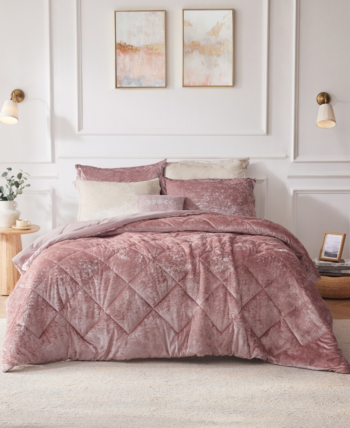Click here for Intelligent Design Felicia Velvet 4-Pc. Duvet Cove... prices