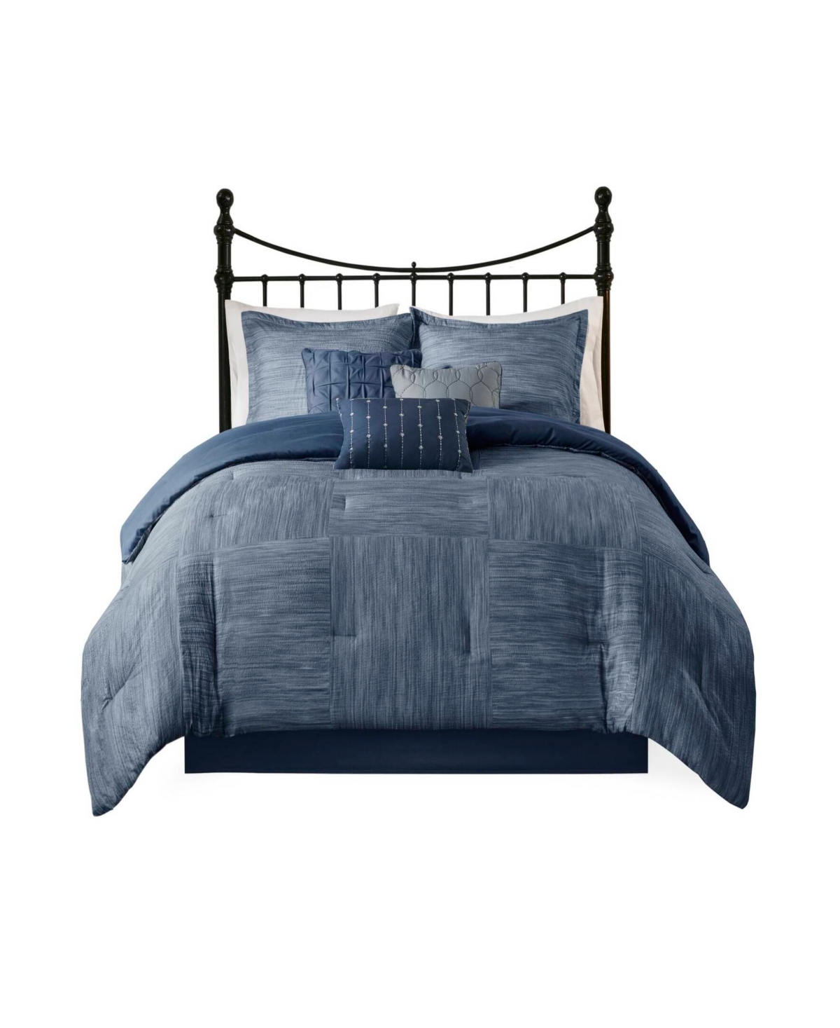 Click here for Madison Park Walter Seersucker 7-Pc. Comforter Set... prices