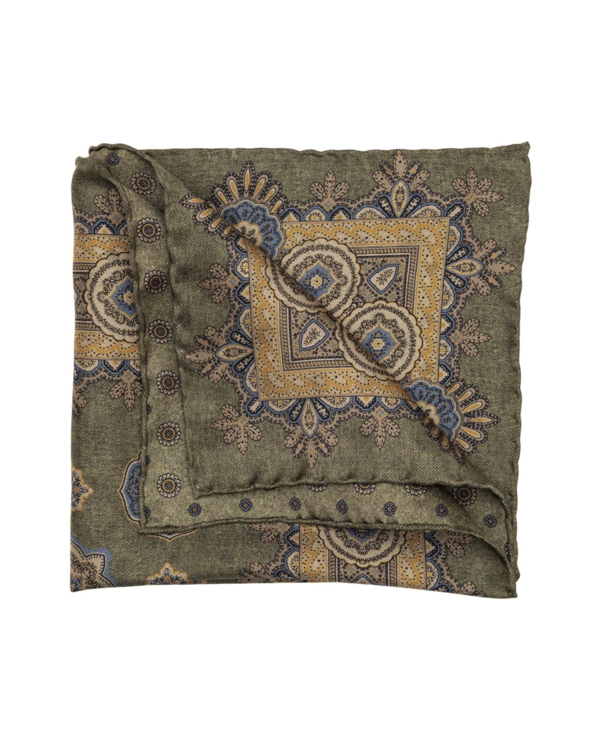 Click here for Elizabetta Mens Brando Double Sided Silk Pocket Sq... prices