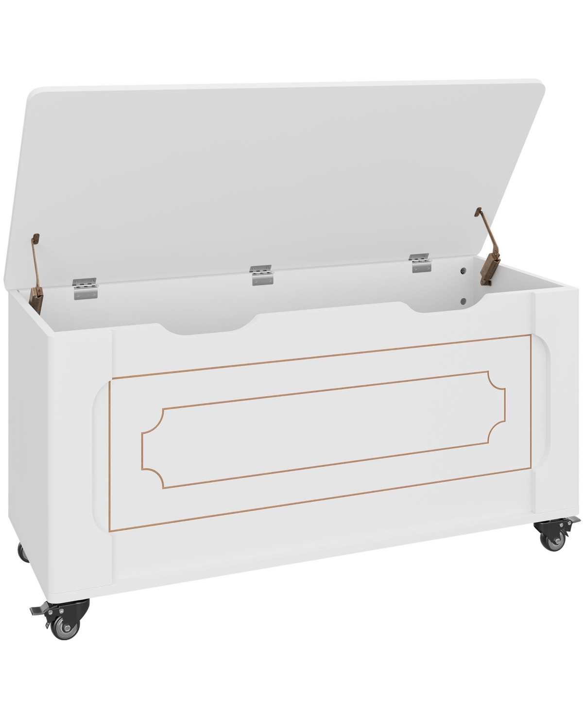 Click here for gaomon Farmhouse Storage Chest  39.4 Wooden Bench... prices