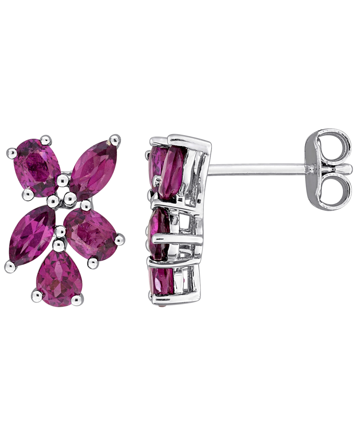 Click here for Macys Rhodolite (1-3/8 ct. t.w.) Earrings in Sterl... prices