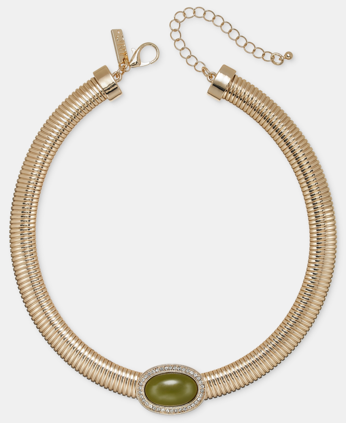 Click here for I.n.c. International Concepts Green Stone Omega Ne... prices