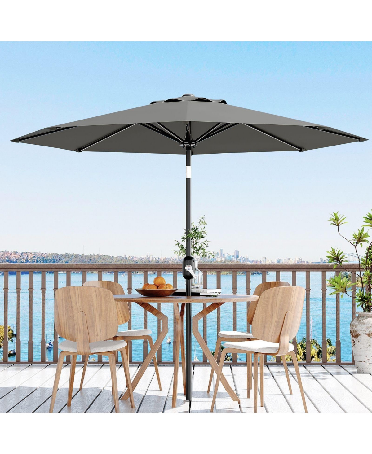 Click here for gaomon Outdoor Patio Umbrella  Table Umbrella with... prices
