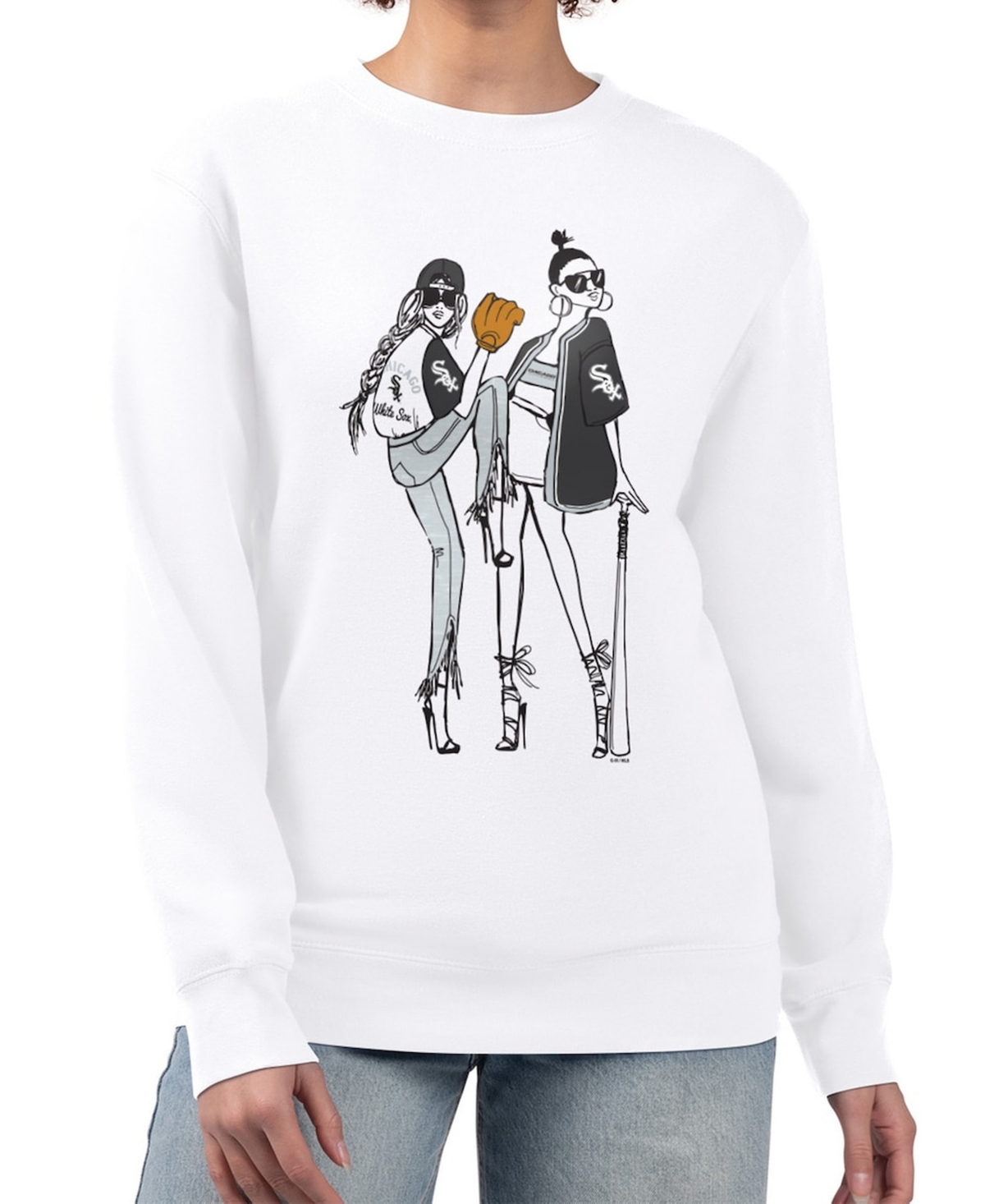 Click here for G-iii 4Her by Carl Banks Womens White Chicago Whit... prices