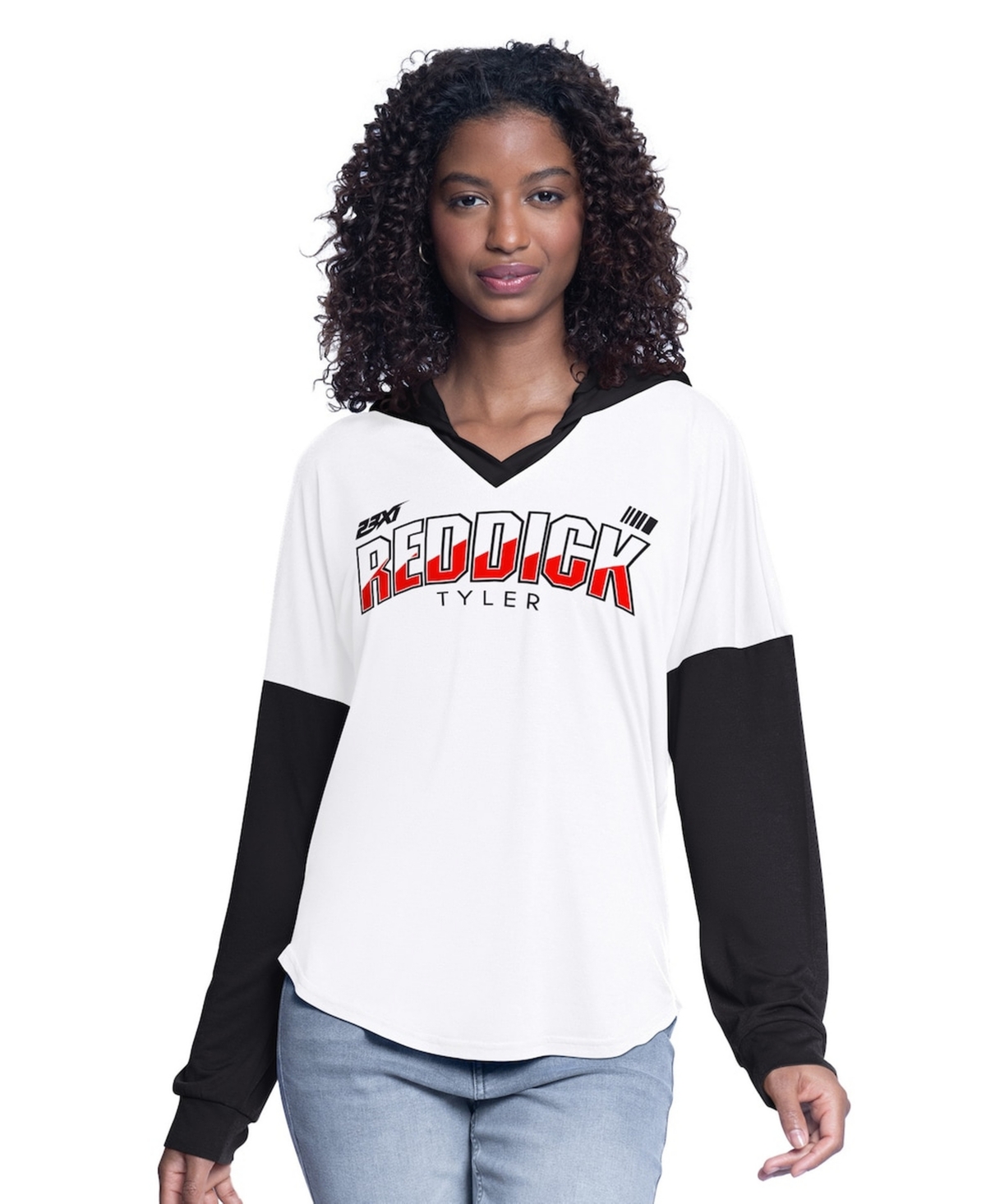 Click here for G-iii 4Her by Carl Banks Womens White/Black Tyler... prices