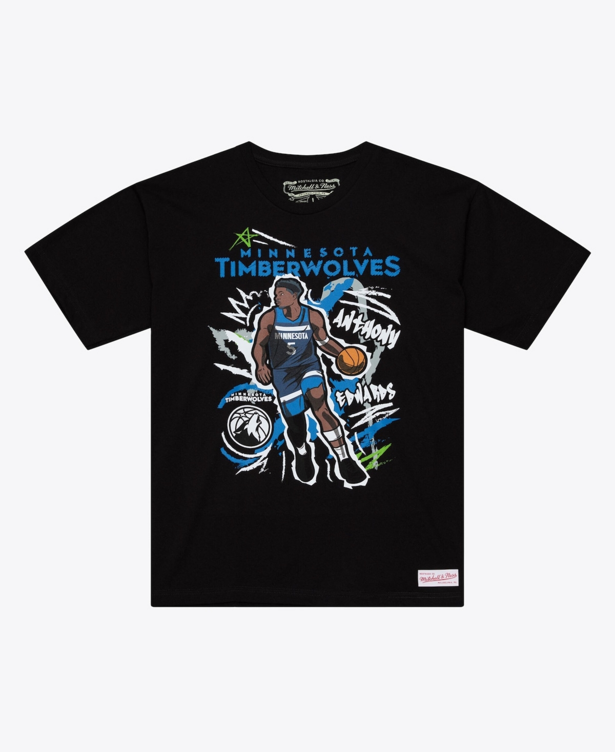 Click here for Mitchell & Ness Mens Anthony Edwards Black Minneso... prices