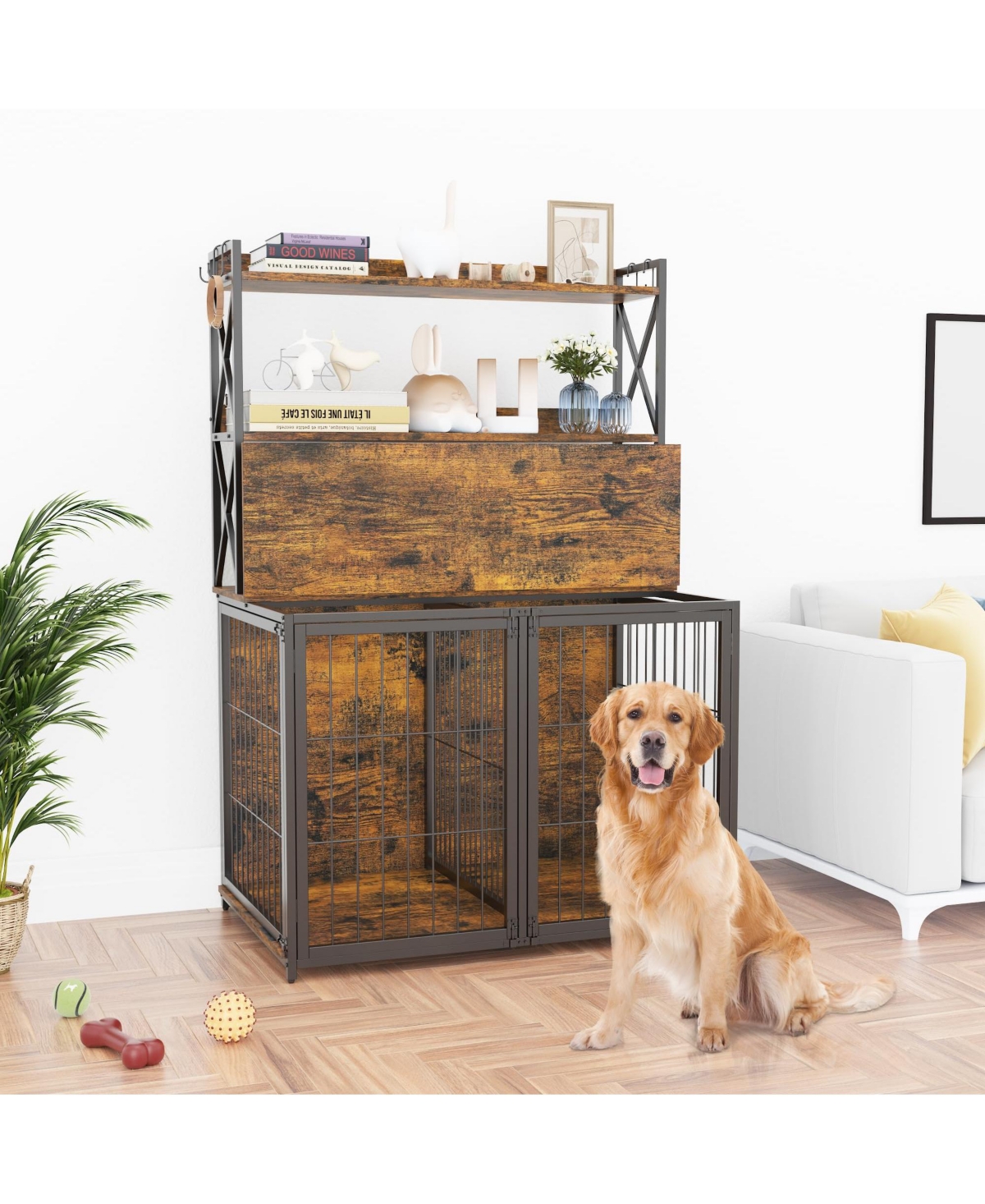Click here for gaomon Dog Crate Furniture  42.5 Inch Dog Kennel w... prices