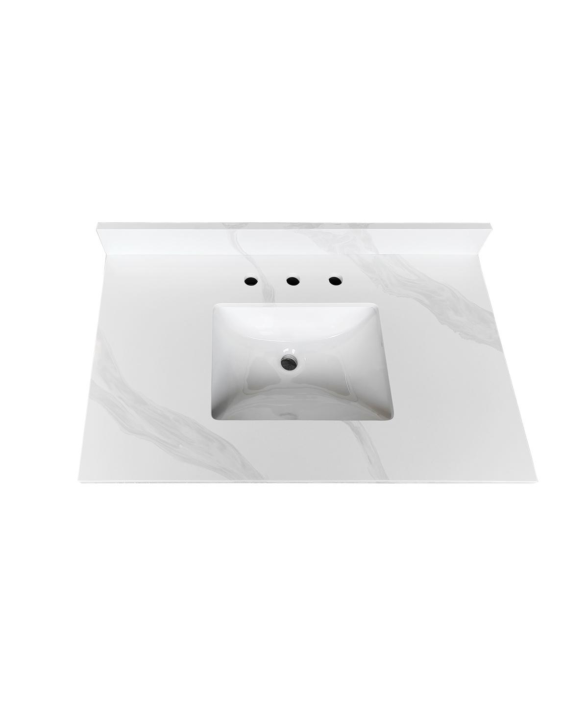 Click here for Sillysis Quartz Bathroom Vanity Top with Undermoun... prices