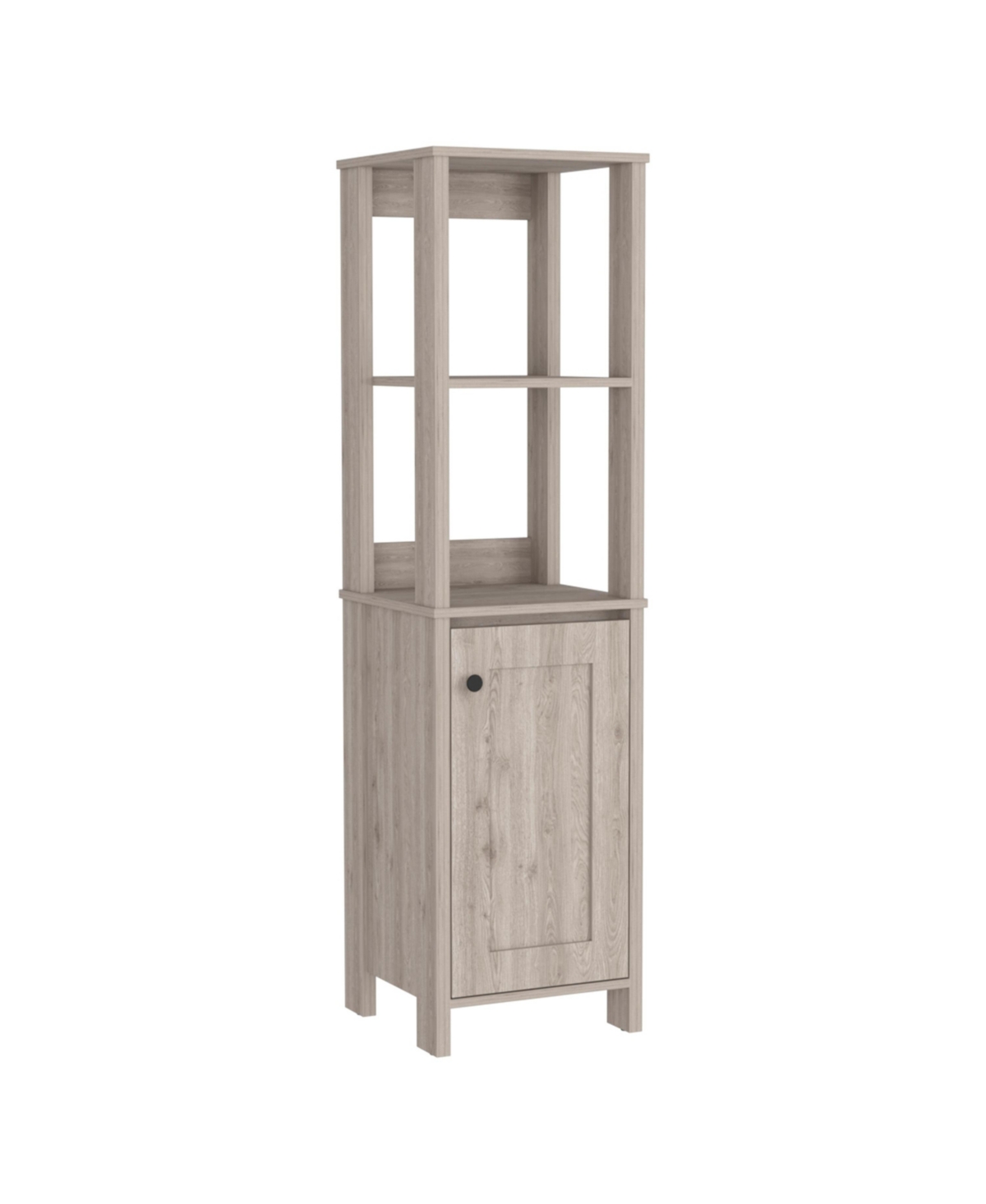 Click here for Midola Linen Cabinet Jannes with Two Open Shelves... prices