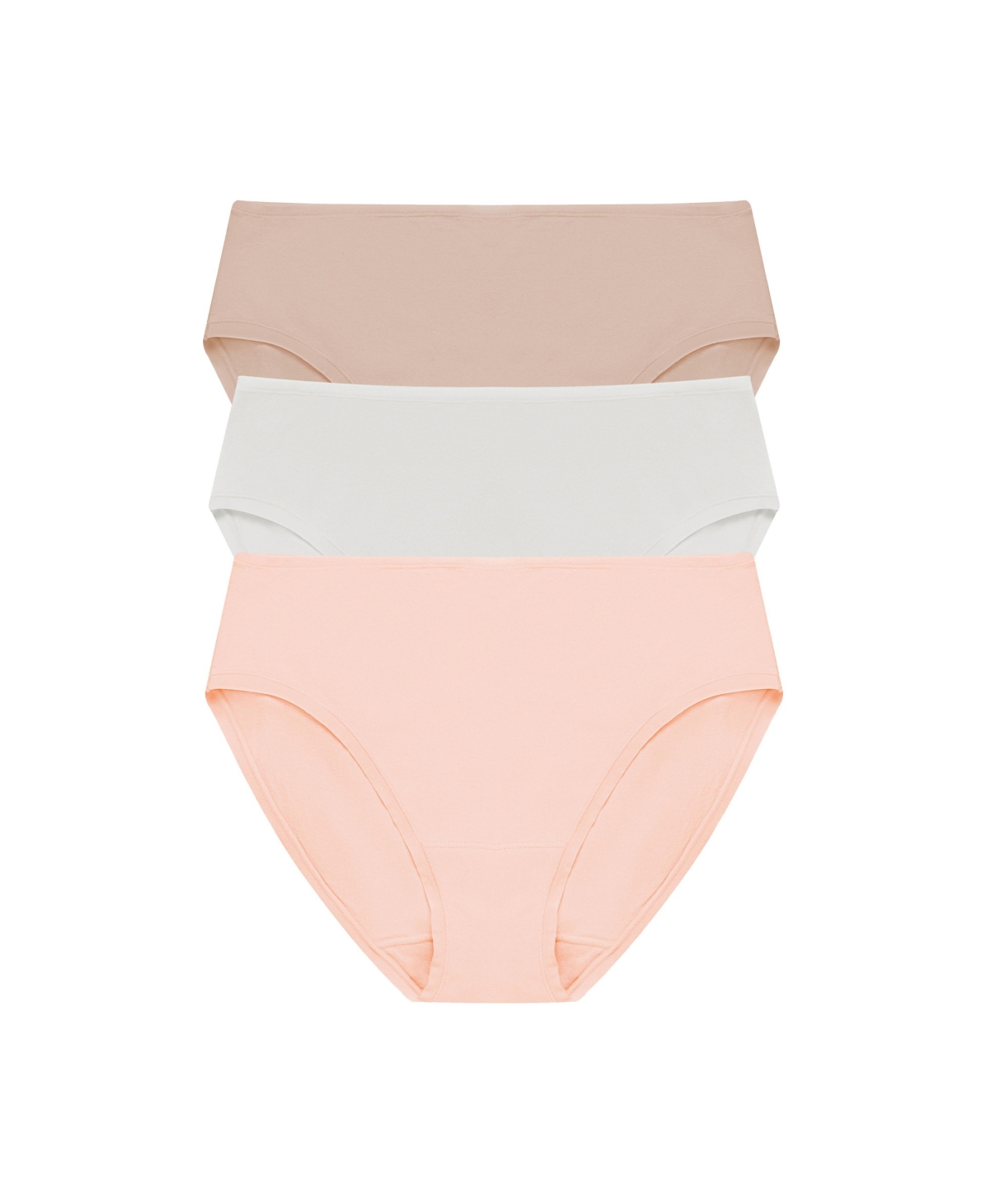 Click here for Natori Womens Bliss Bare Cotton Hipster 3 Pack - L... prices