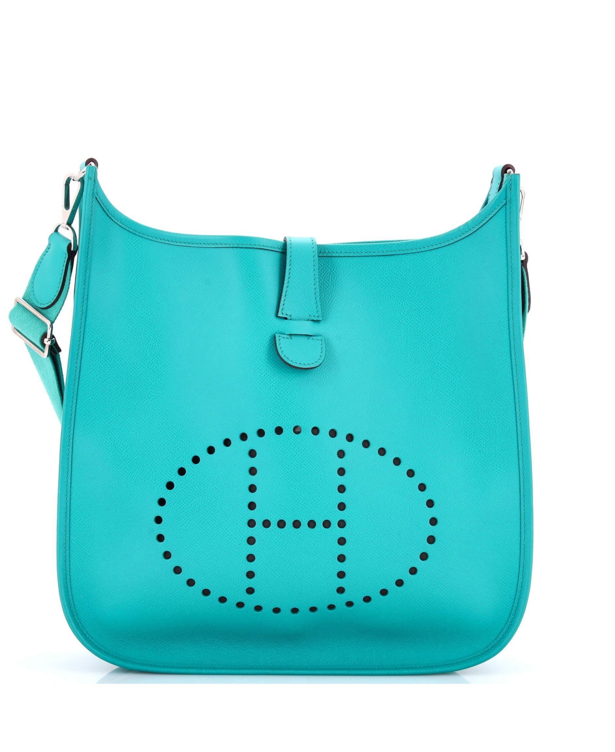 Click here for Pre-Owned HERMES Gm Evelyne Bag Gen Iii Epsom - Bl... prices