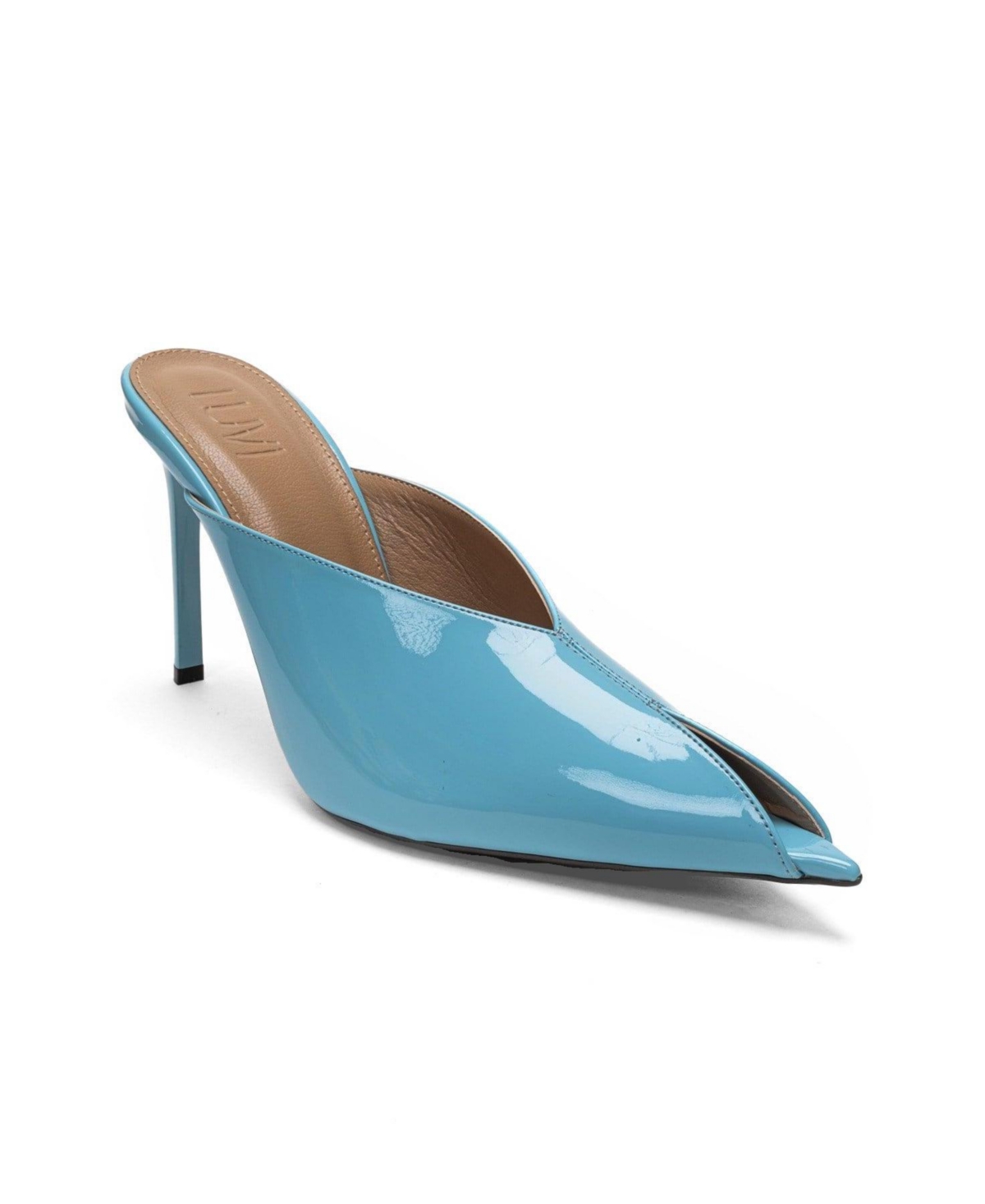 Click here for Prologue Shoes Womens Mirena Stiletto Mule - Blue prices