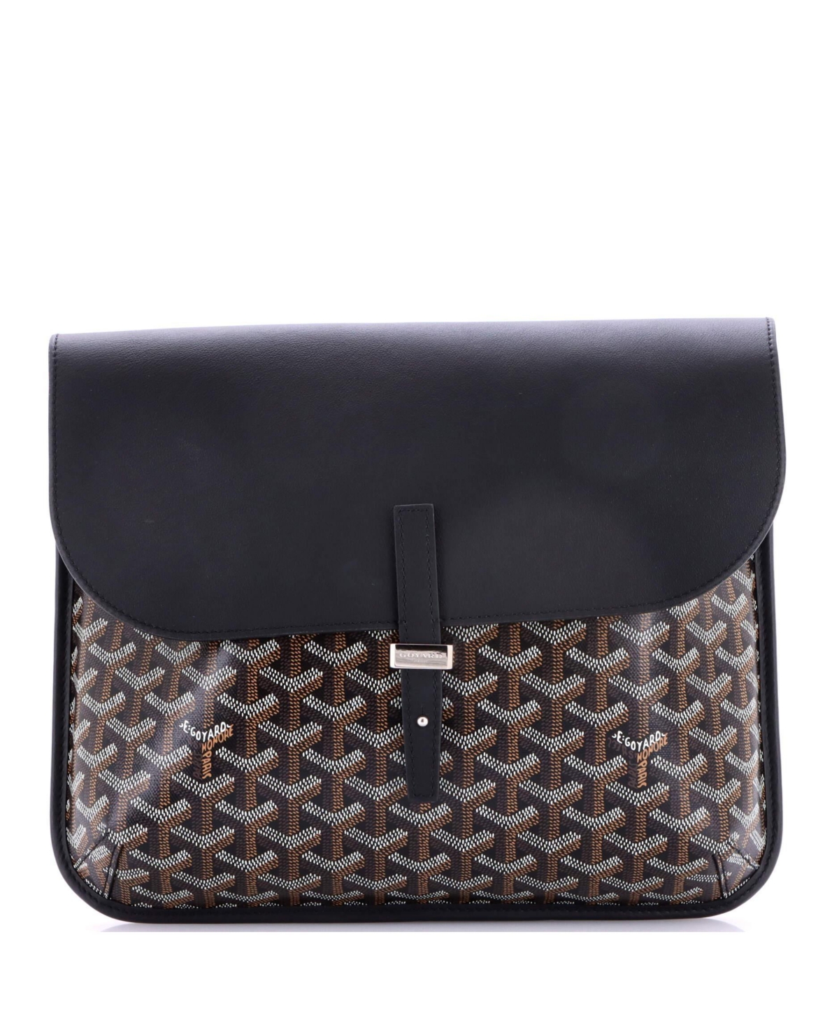 Click here for Pre-Owned Goyard Coursier Messenger Bag Coated Can... prices
