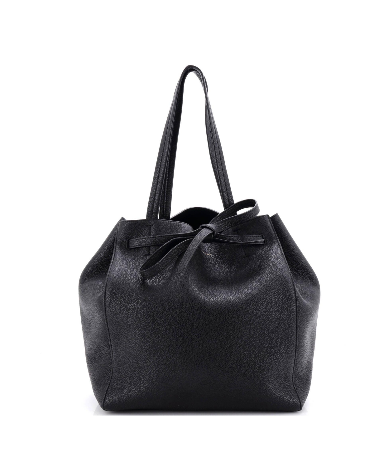 Click here for Pre-Owned Celine Medium Phantom Tie Cabas Tote Lea... prices