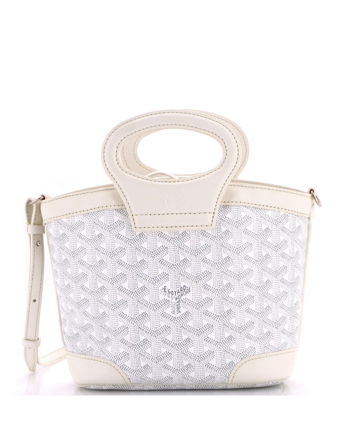 Click here for Pre-Owned Goyard Mini Beluga Bag Coated Canvas - W... prices