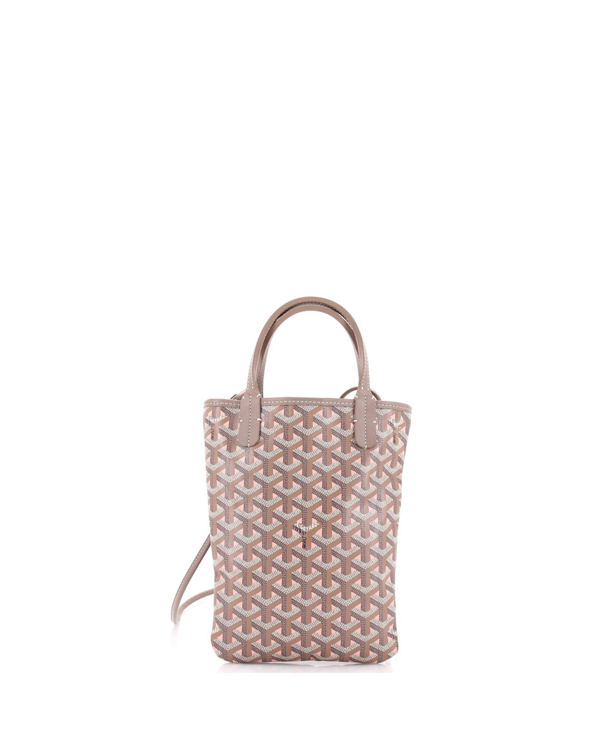 Click here for Pre-Owned Goyard Mini Poitiers Tote Claire Voie Co... prices