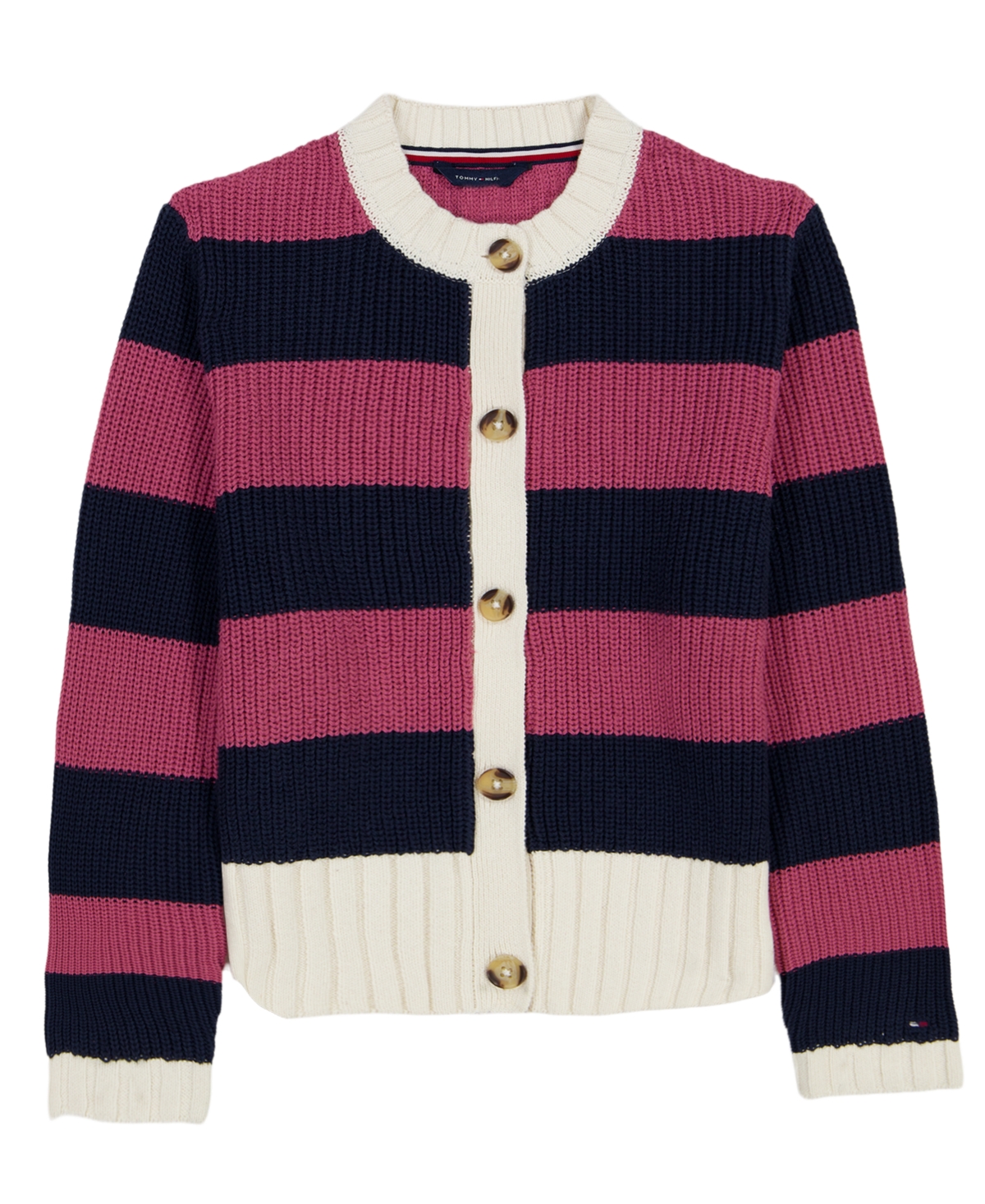 Click here for Tommy Hilfiger Girls 7-16 Long-Sleeve Button Strip... prices