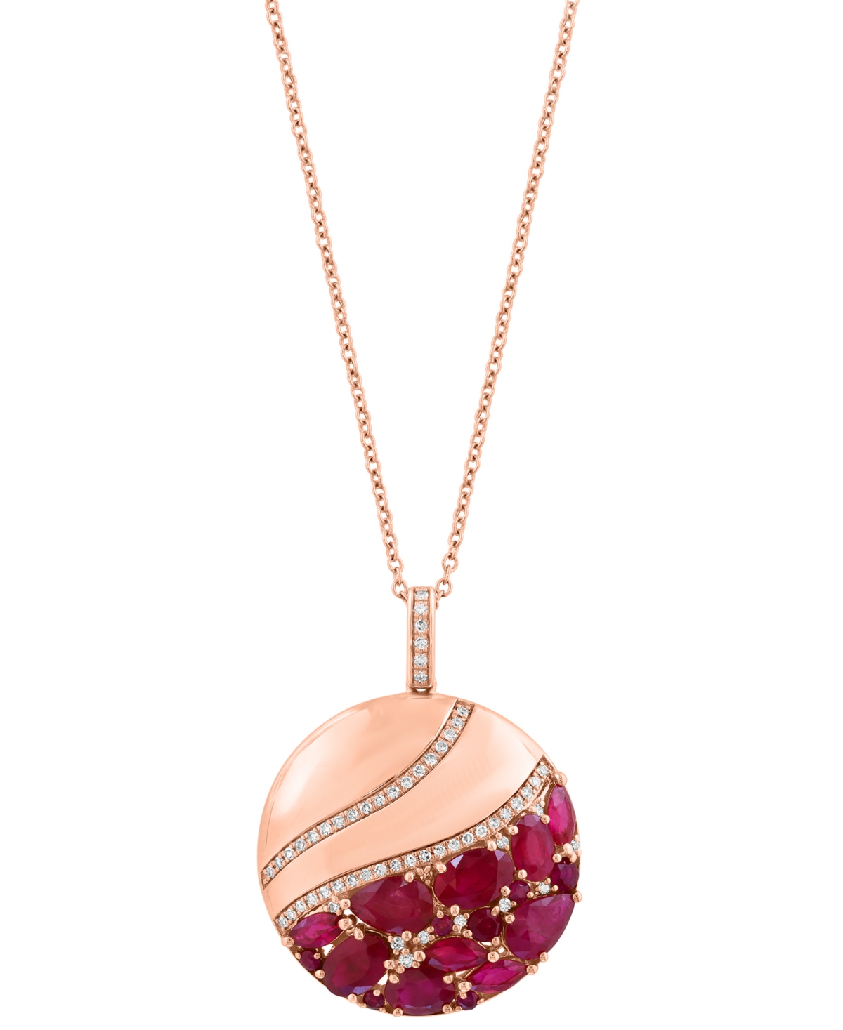 Click here for Effy Collection Ruby (3-1/2 ct. t.w.) & Diamond (1... prices