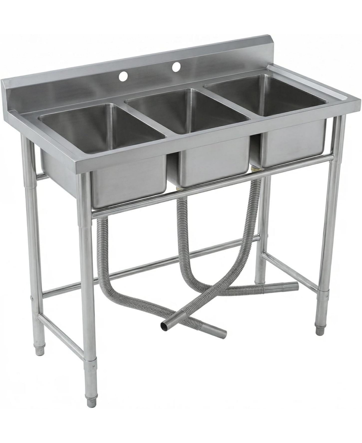 Click here for Gaomon Freestanding 3-Bowl Stainless Steel Utility... prices