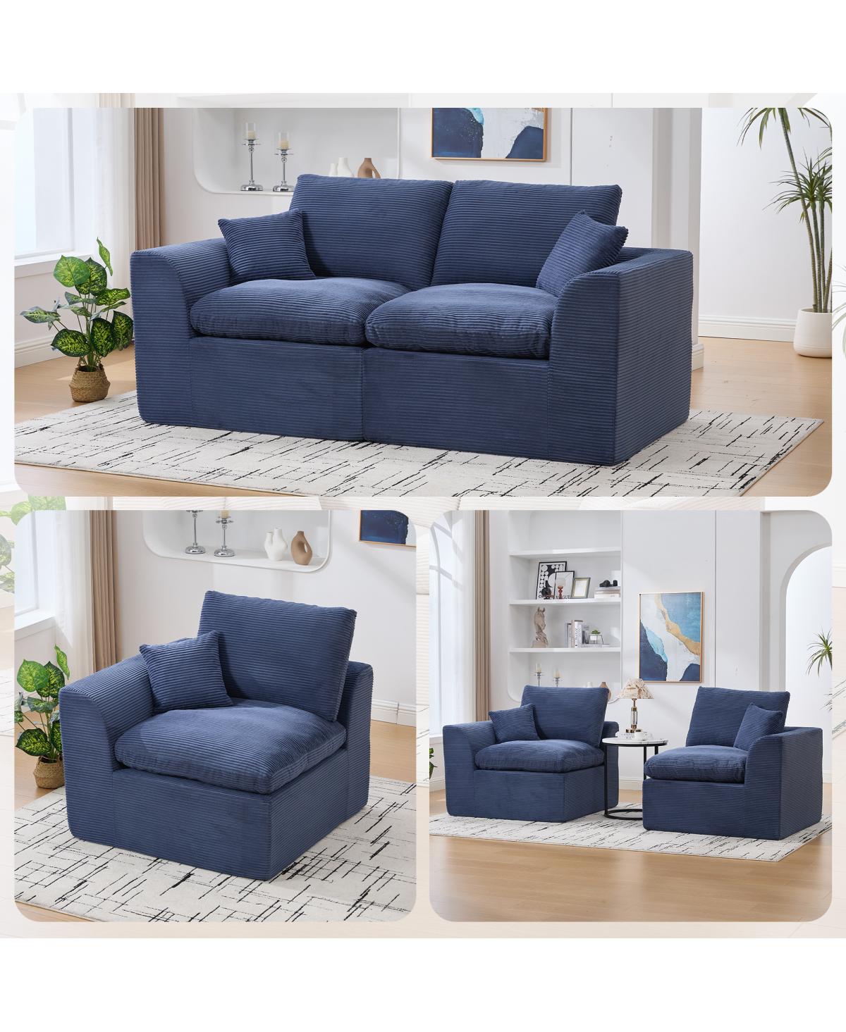 Click here for Streamdale Furniture Modular Sectional Sofa Cloud... prices