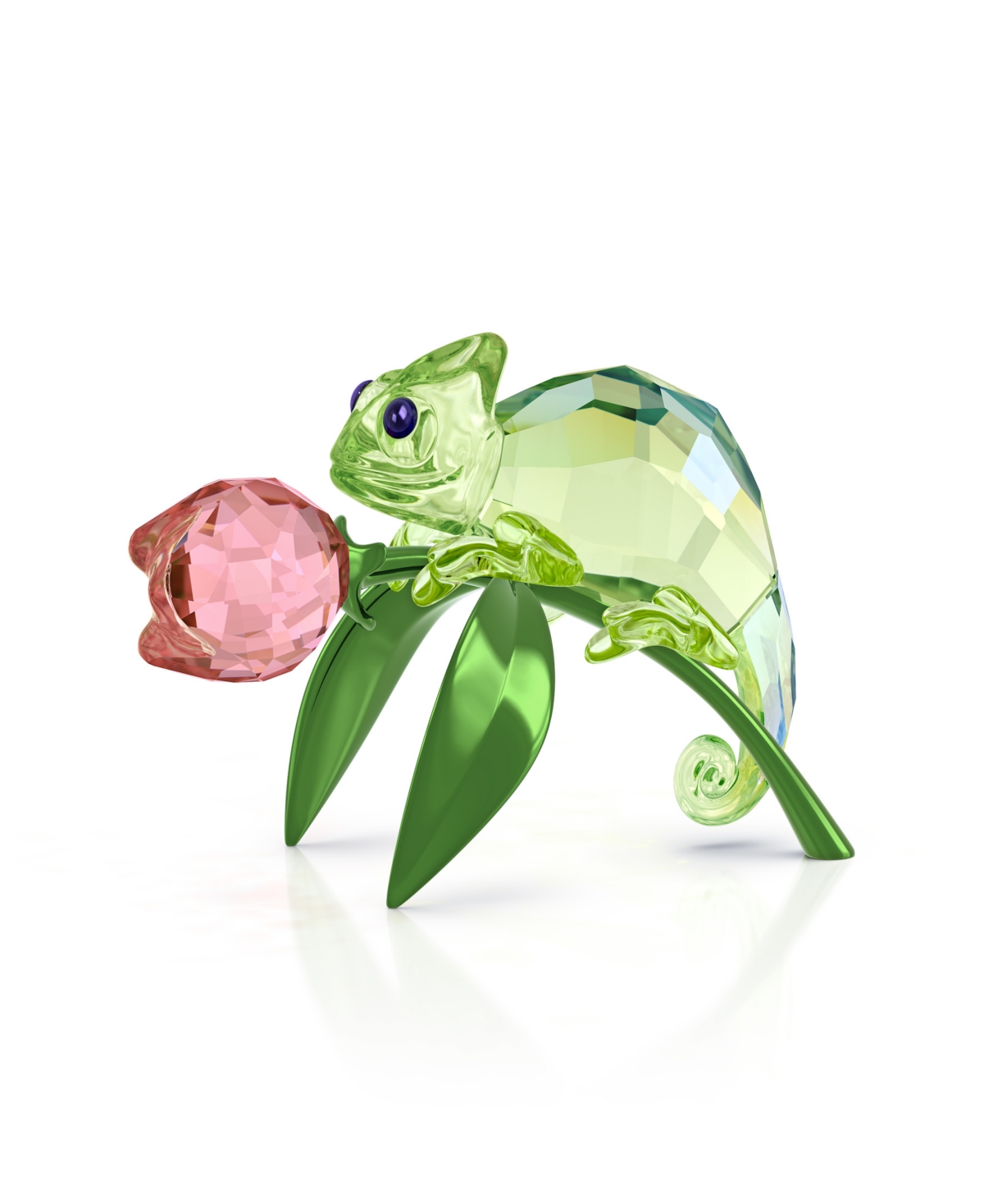 Click here for Swarovski Idyllia Chameleon and Tulip Crystal Figu... prices
