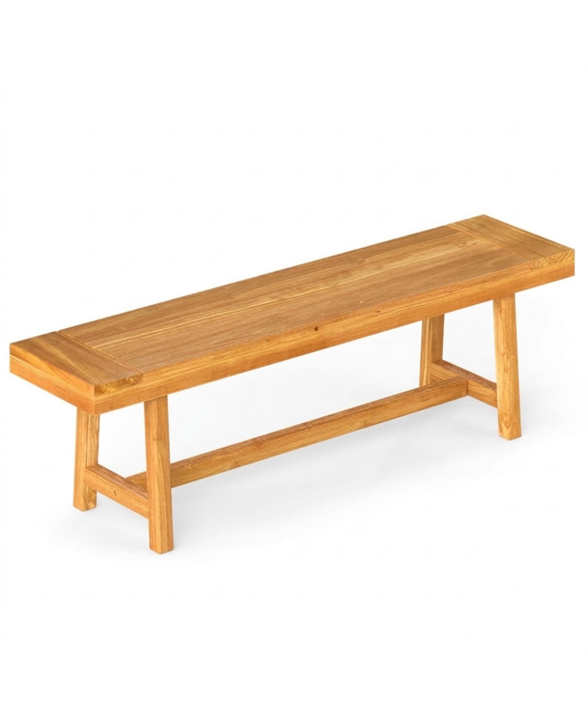 Click here for Gouun 63 in Solid Teak Wood Bench for up to 3 Peop... prices