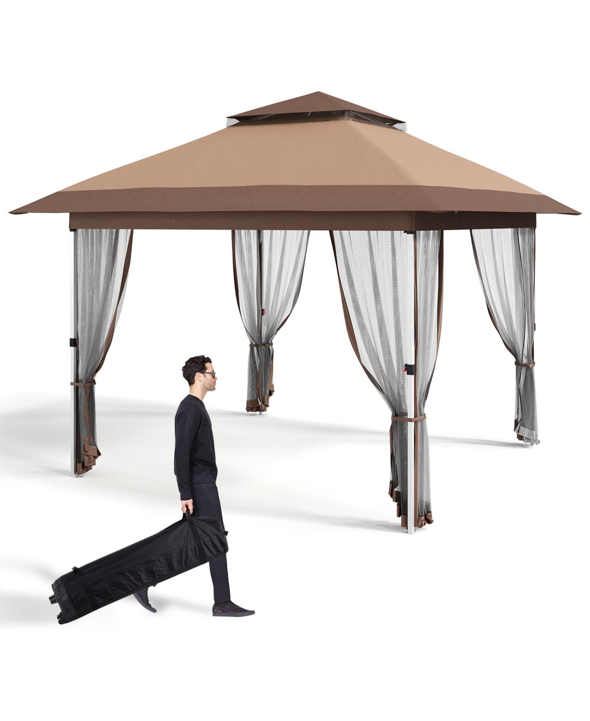 Click here for GarveeLife Heavy Duty Pop Up Outdoor Gazebo Tent w... prices