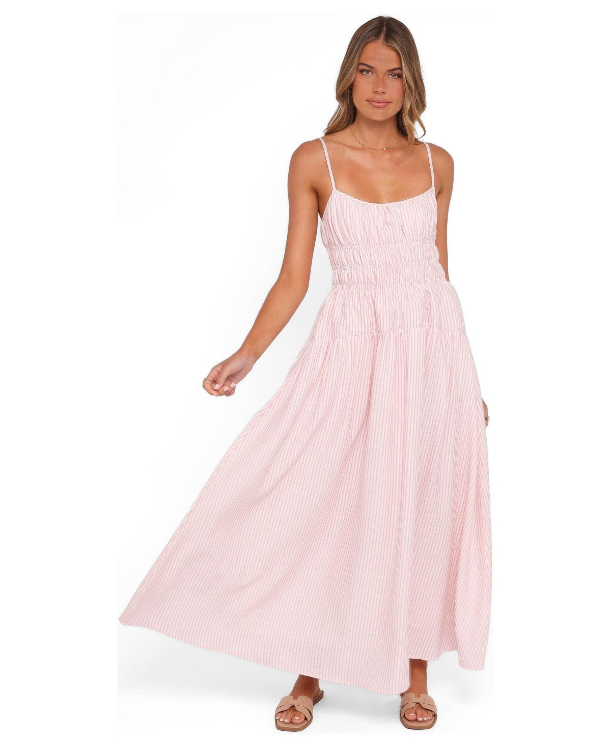 Click here for Petal and Pup Womens Brittany Maxi Dress - Pink st... prices