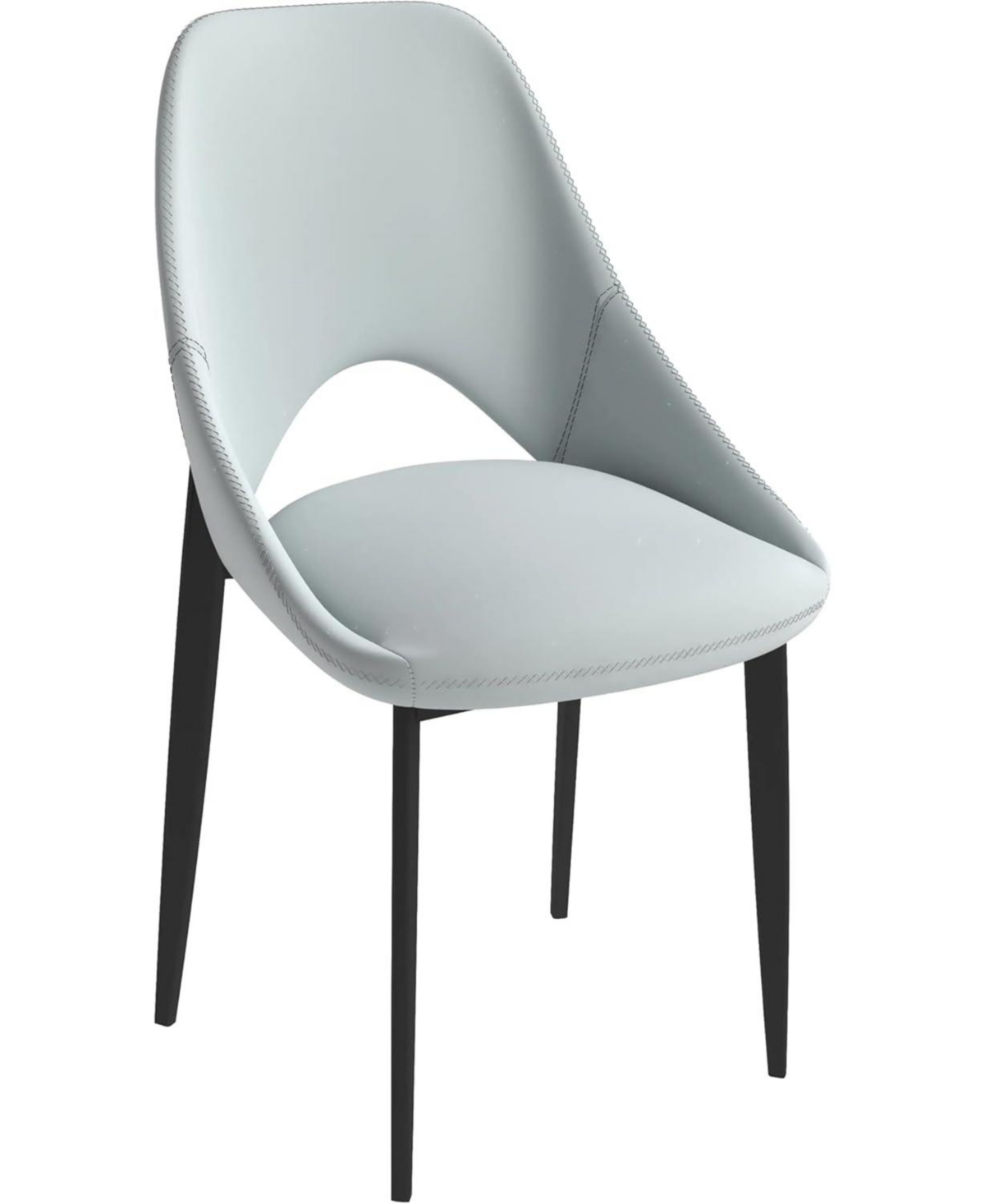 Click here for LeisureMod Amalfi Upholstered Fabric Dining Chair... prices