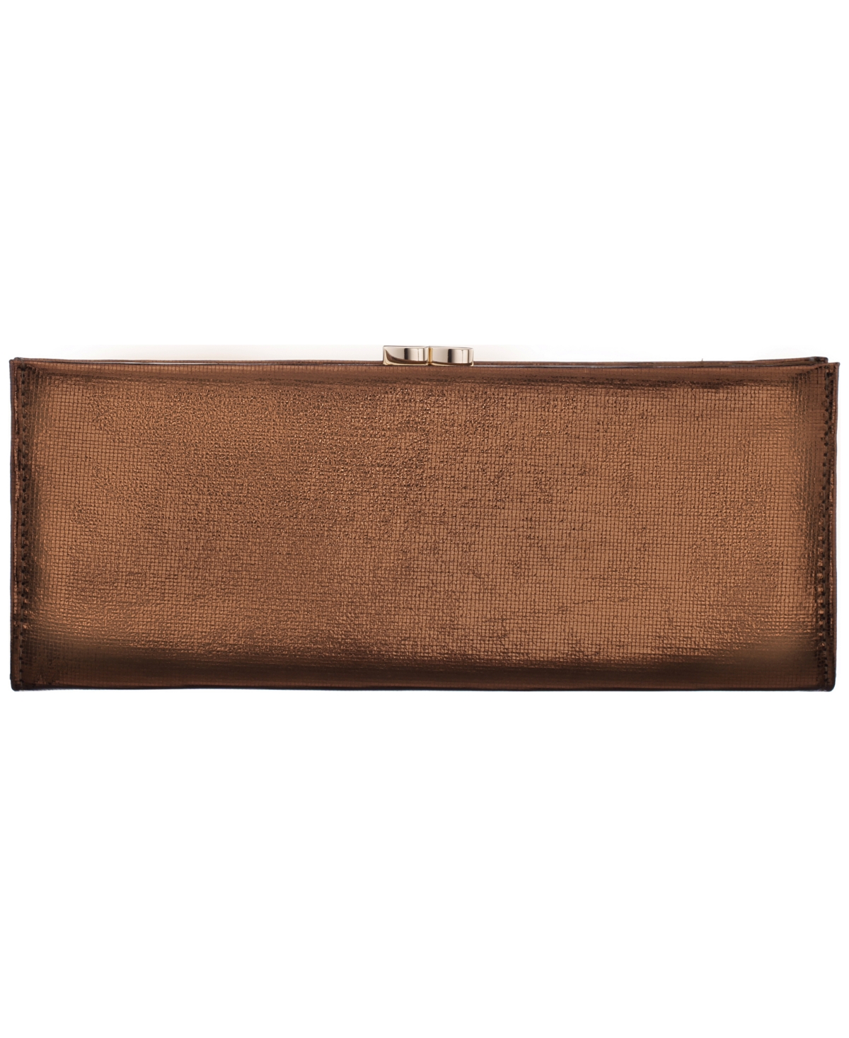 Click here for Nina Long Frame Small Clutch Handbag - Bronze prices