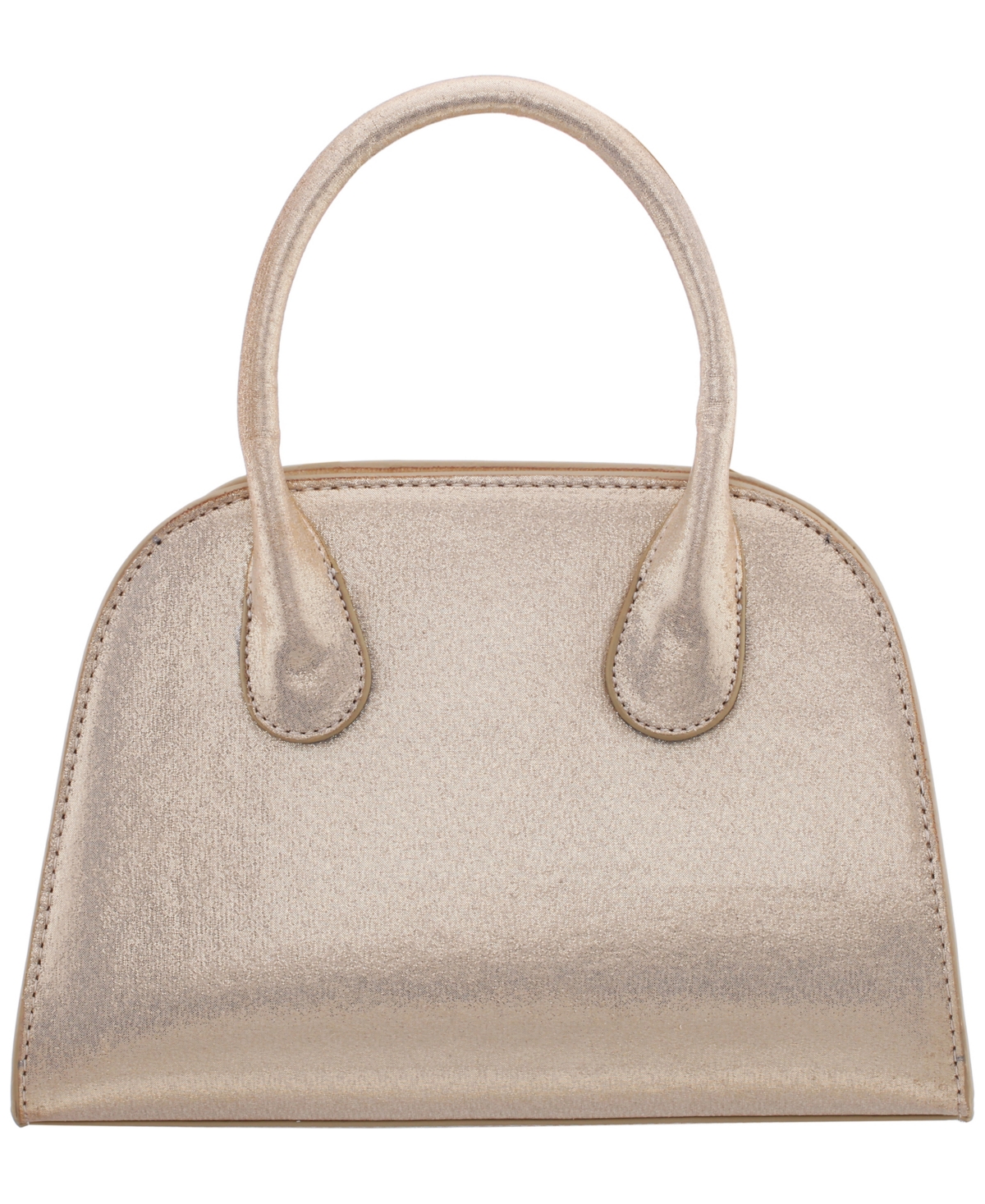 Click here for Nina Metallic Small Bowling Handbag - Gold prices