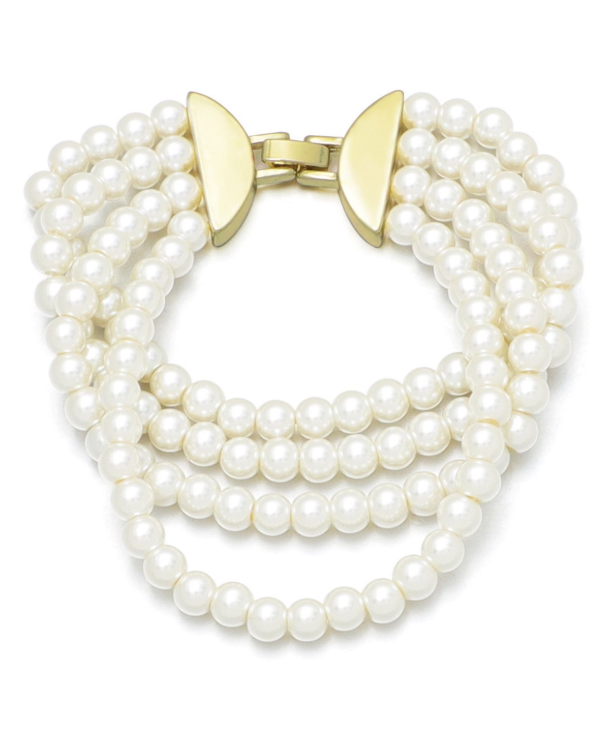Click here for Adornia Imitation Pearl Multi-Strand Statement Bra... prices