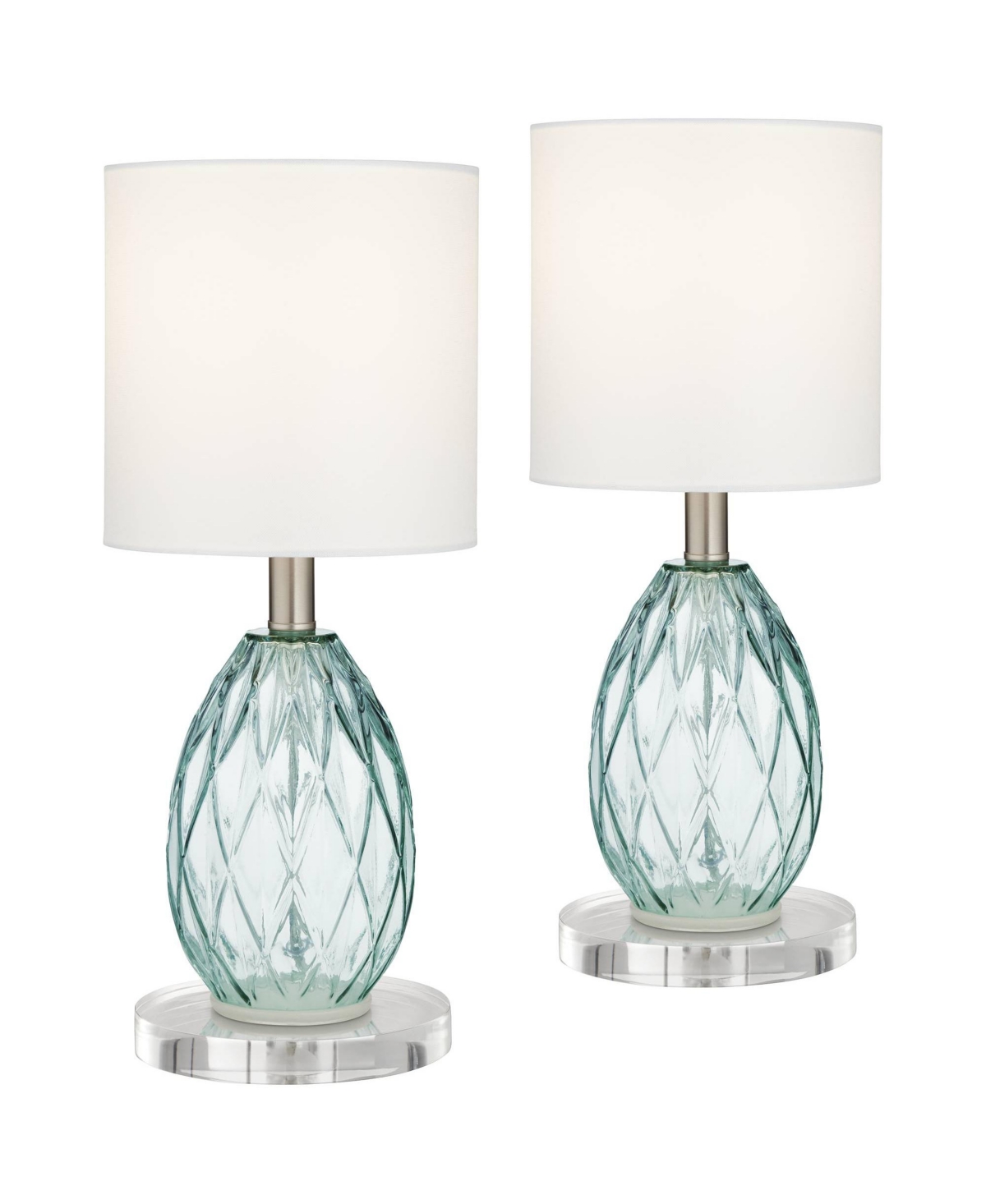 Click here for 360 Lighting Rita Modern Accent Table Lamps Set of... prices