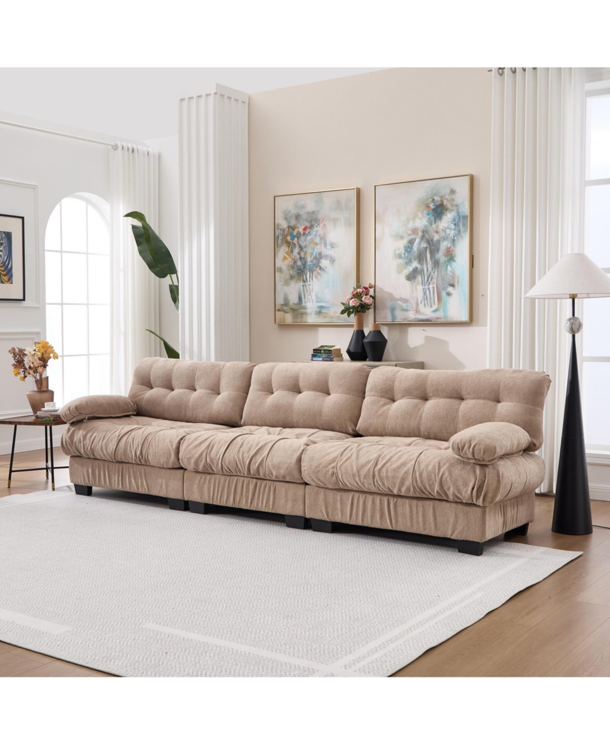 Click here for Clihome Modular Sectional Sofa Cloud Couch  Modern... prices