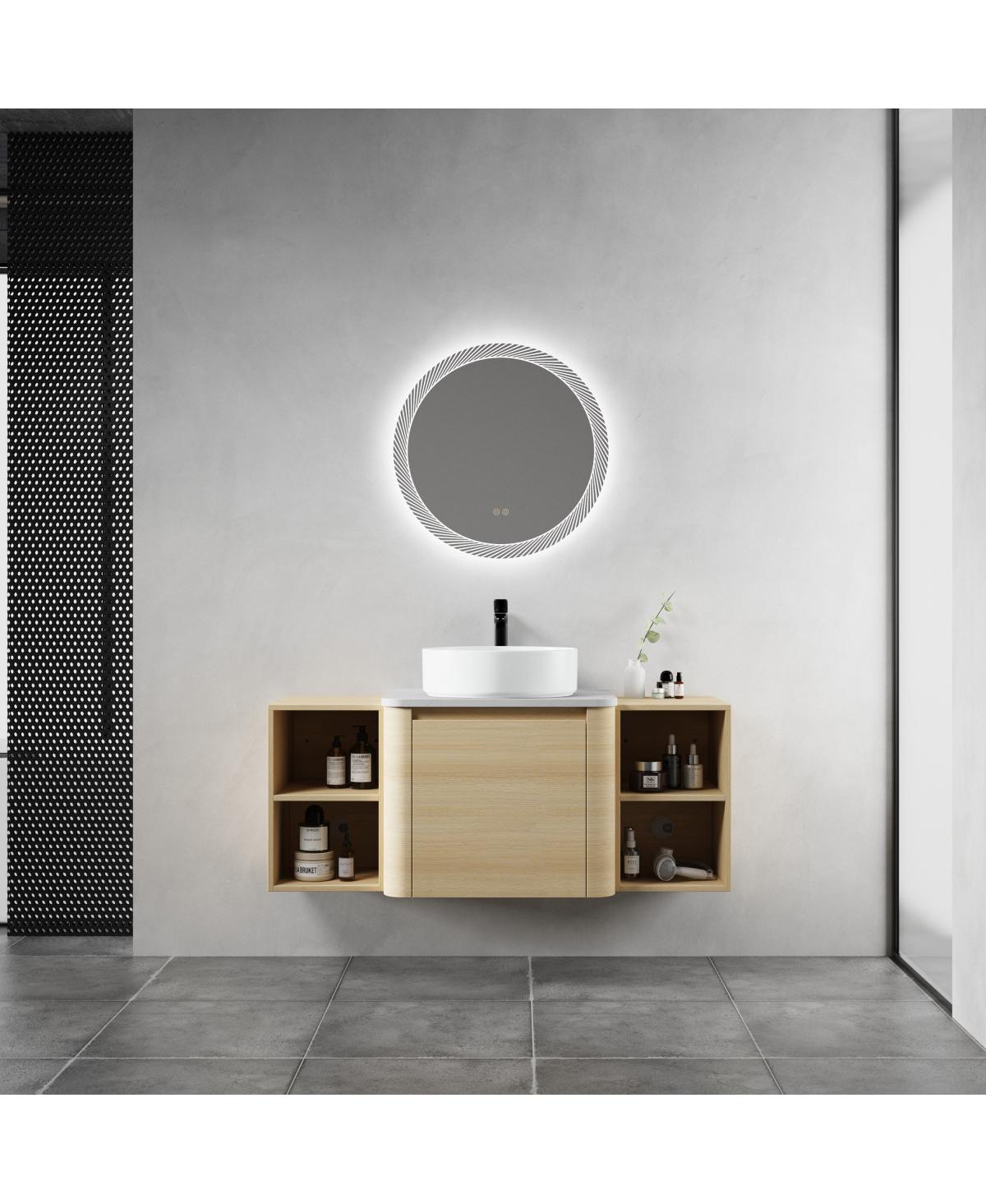 Click here for Sillysis Wall Mounted Bathroom Vanity with Ceramic... prices