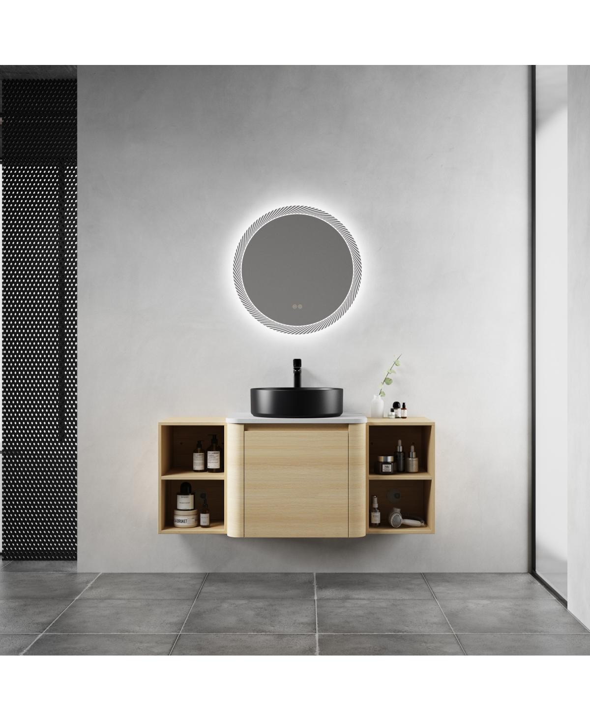 Click here for Sillysis Wall Mounted Bathroom Vanity with Ceramic... prices