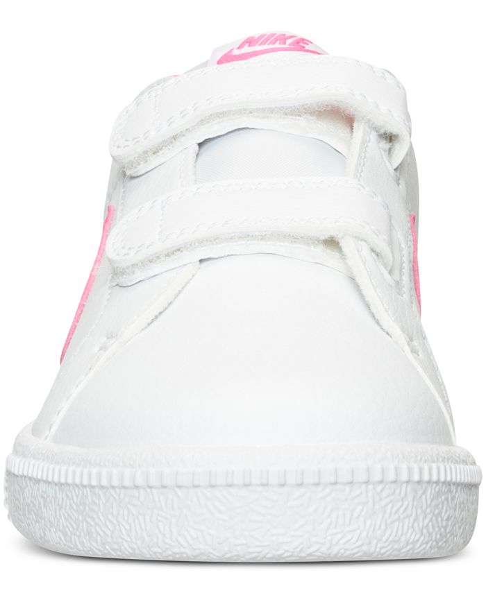Nike Little Girls' Court Royale Casual Sneakers from Finish Line - Macy's