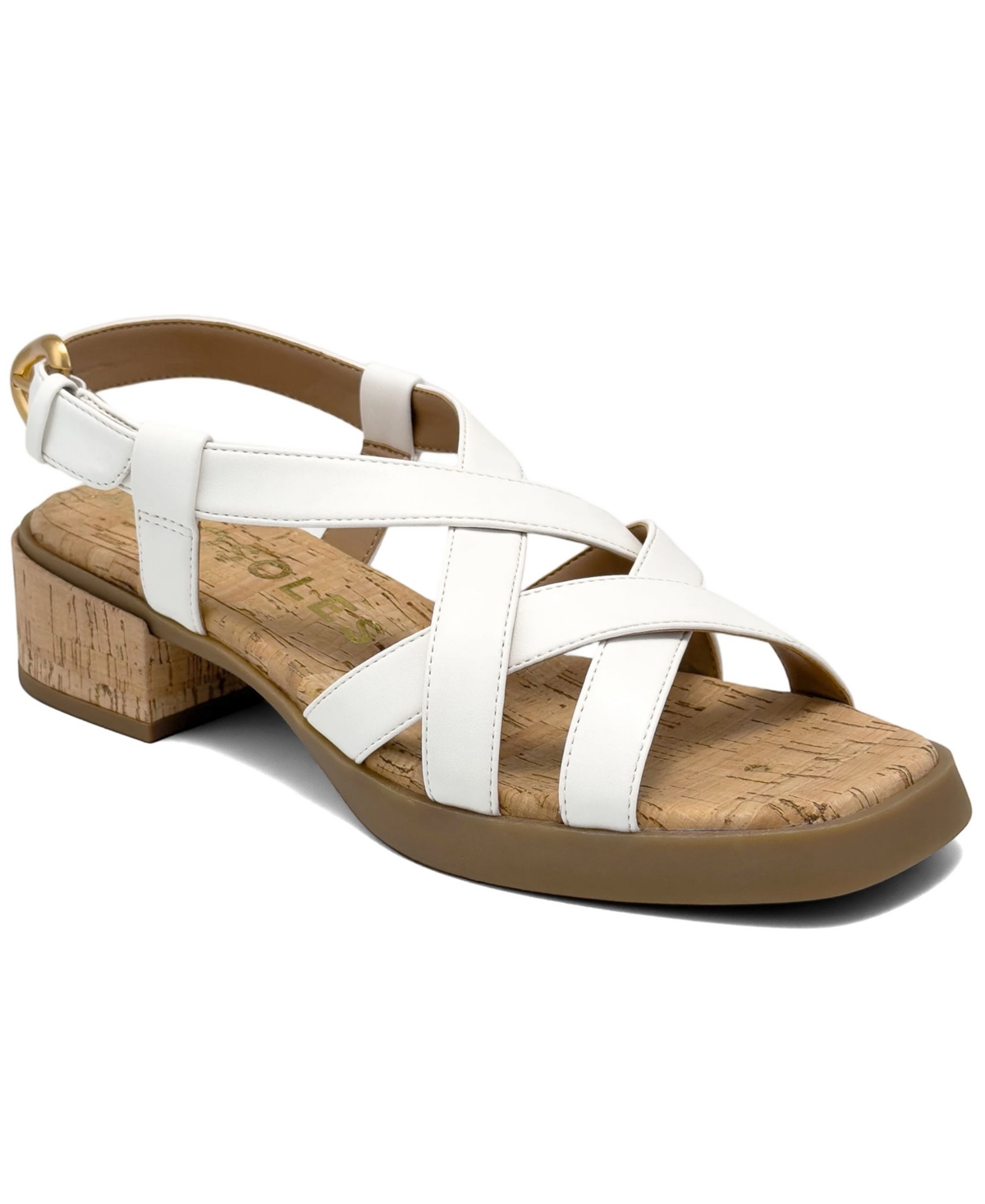 Click here for Aerosoles Womens Daily Low Heeled Strappy Sandals... prices