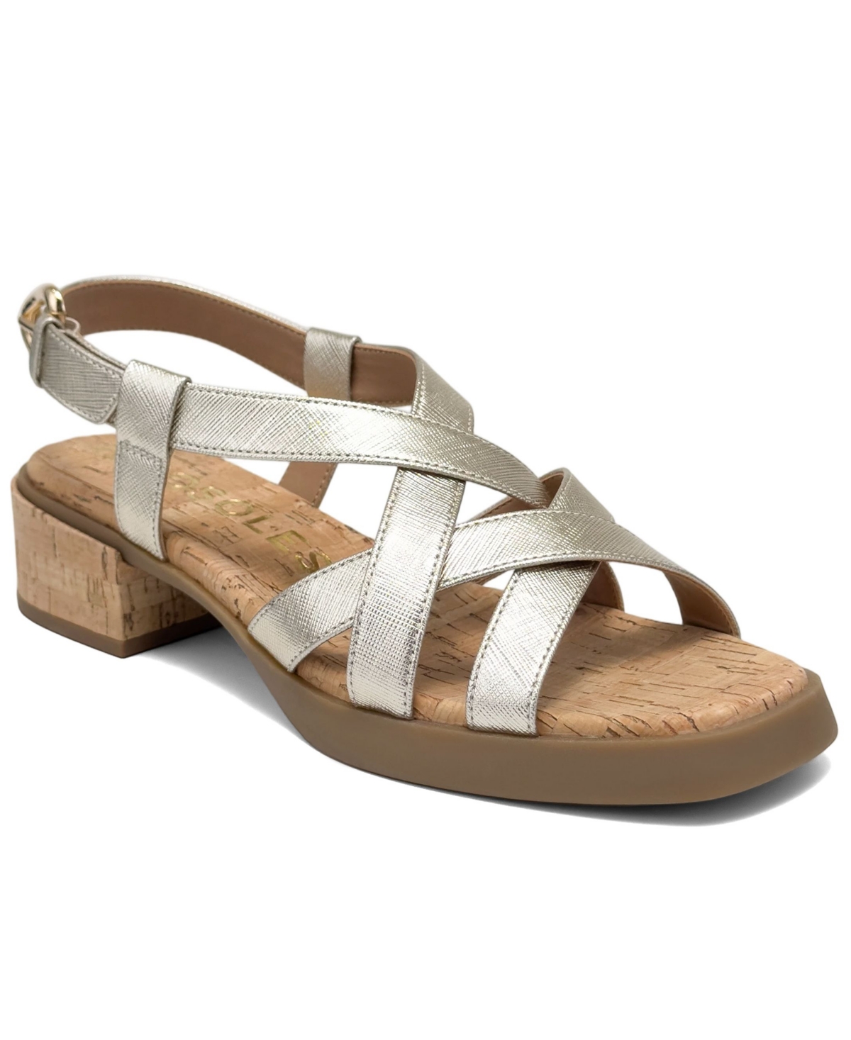 Click here for Aerosoles Womens Daily Low Heeled Strappy Sandals... prices