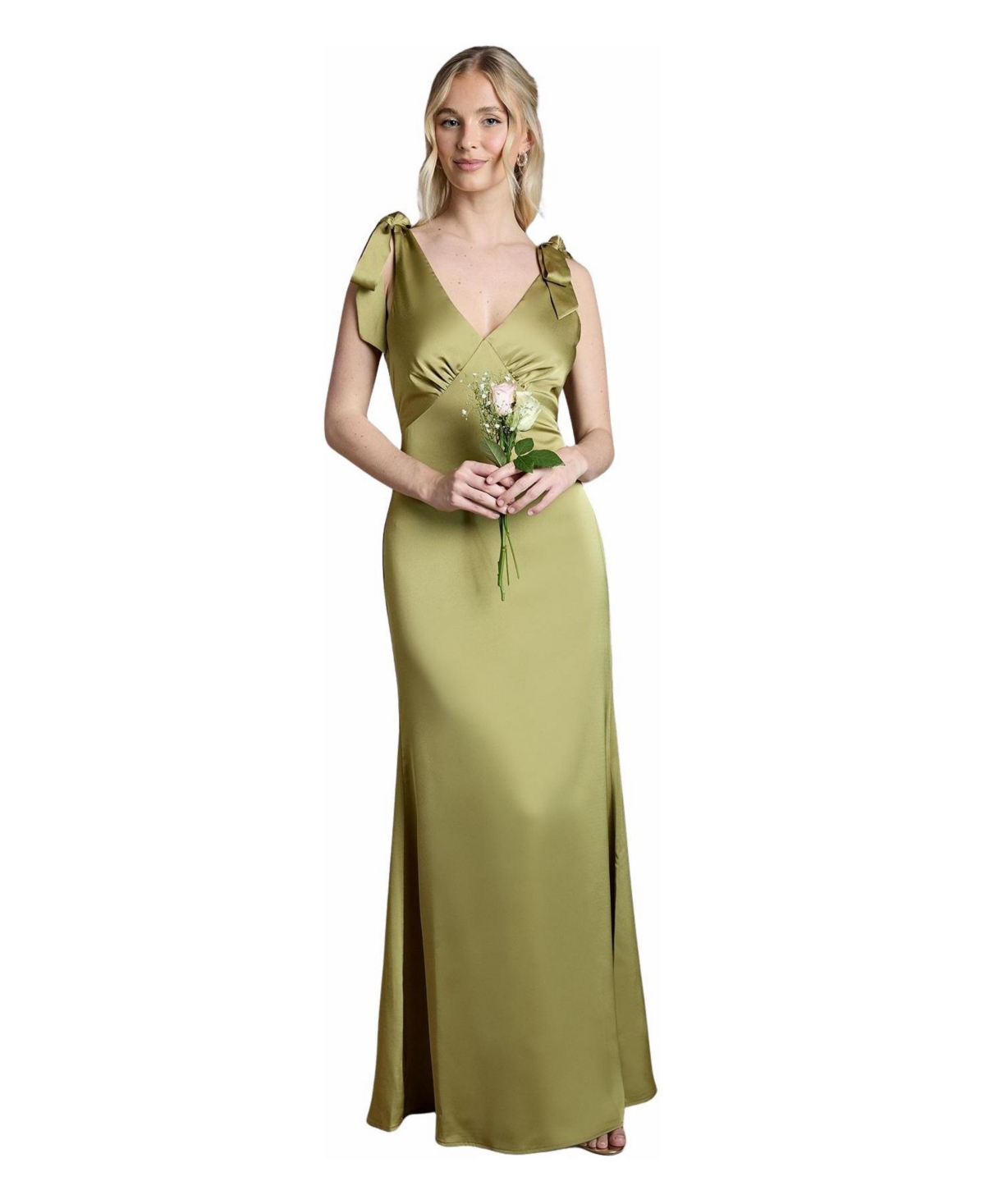Click here for Coast Womens V-Neck Crepe Maxi Dress - Olive prices