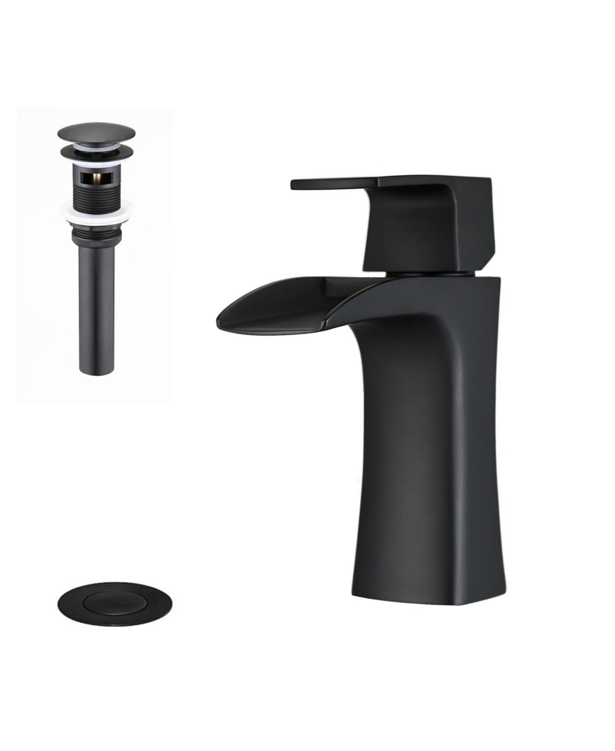 Click here for Midola Ada Waterfall Bathroom Faucet - Single Hand... prices