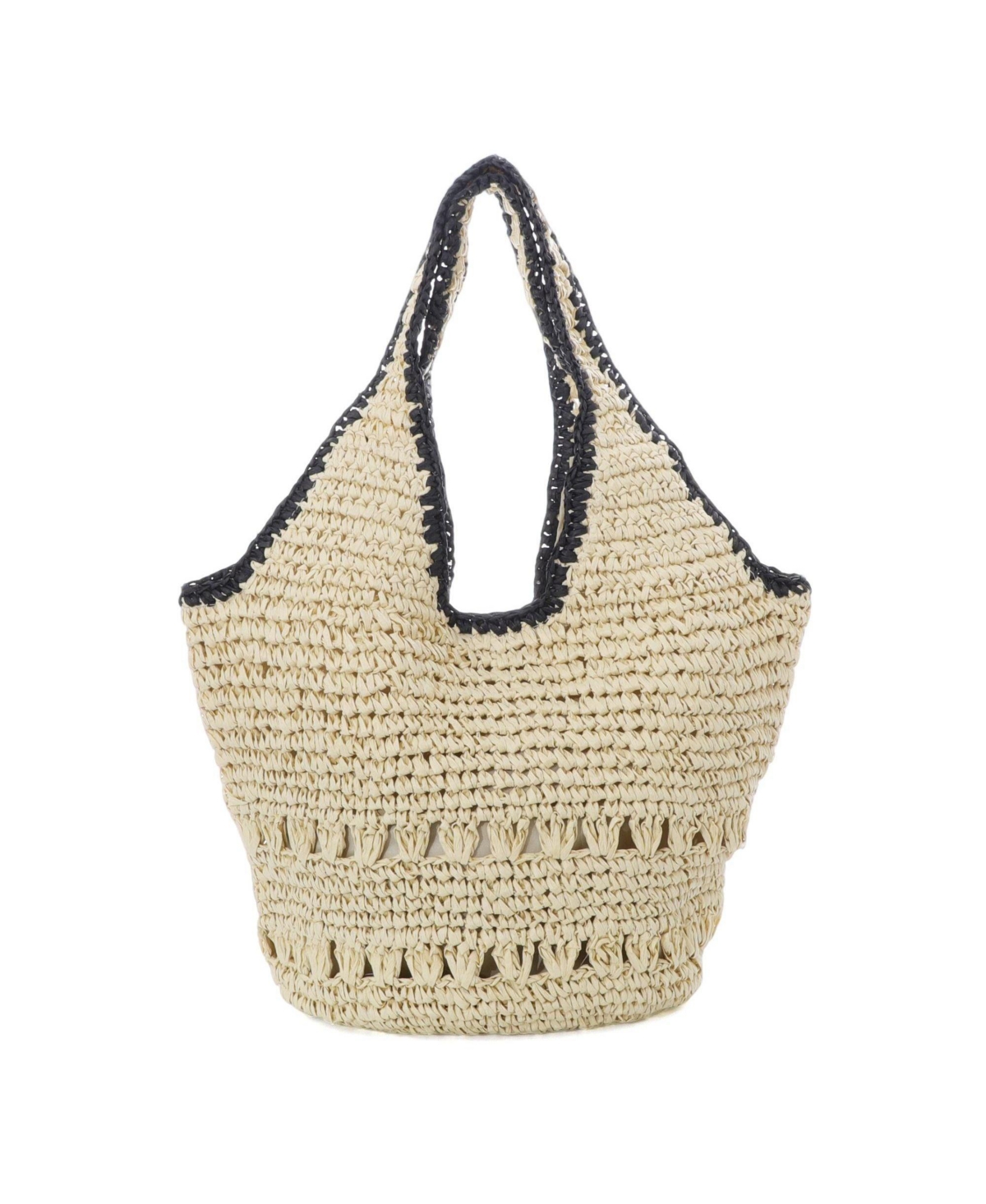 Click here for Adornia Fine Womens Raffia Oversized Hobo Shoulder... prices