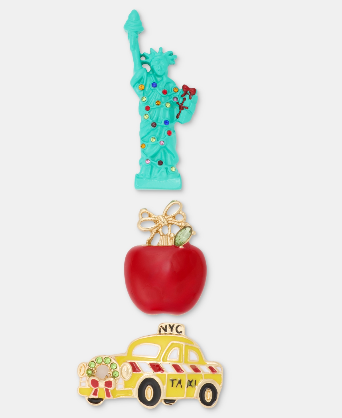 Click here for Holiday Lane Nyc Holiday Pins  Set of Three  Macys... prices