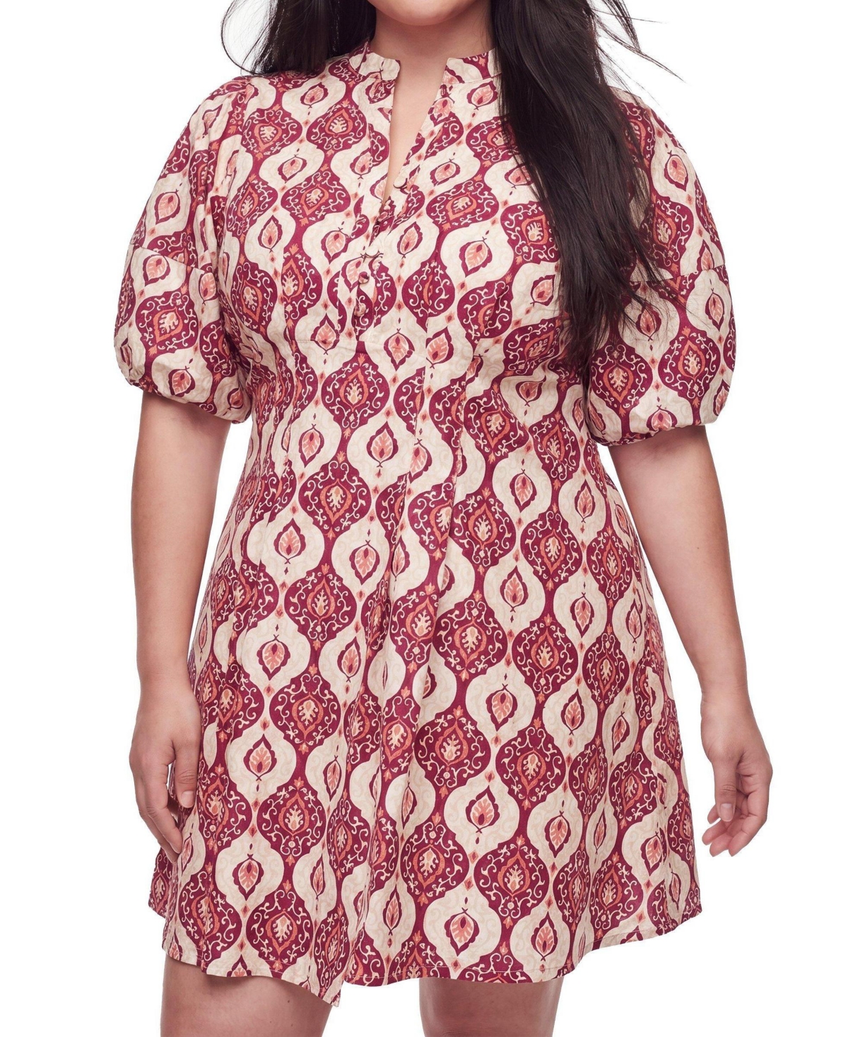 Click here for Torrid Womens Belle Isle Popover Mini Dress - Flar... prices