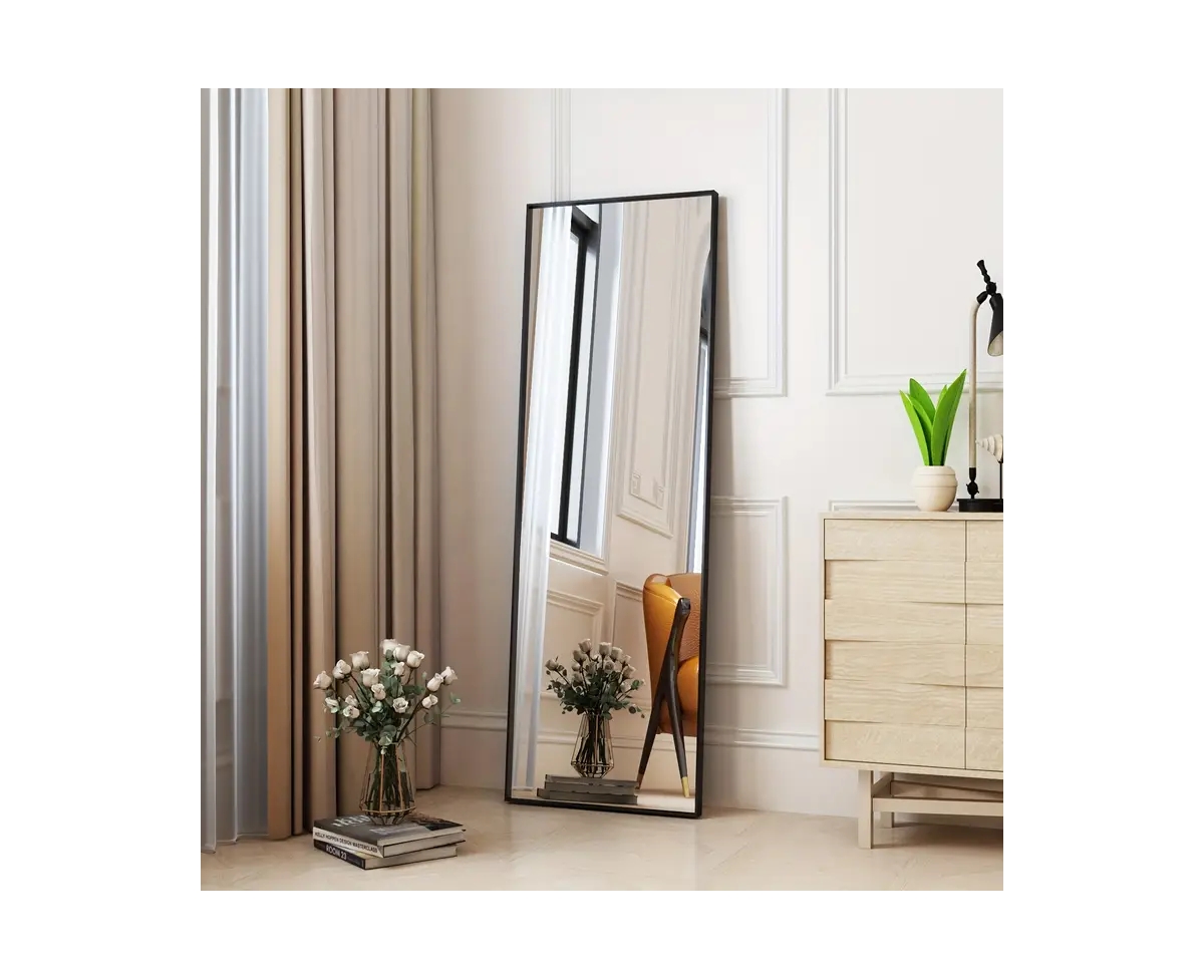 Click here for Antok Full Length Mirror  59x16 Oversized Floor Mi... prices