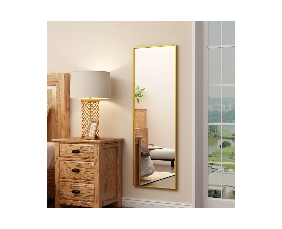 Click here for Antok Full Length Mirror  59x16 Oversized Floor Mi... prices