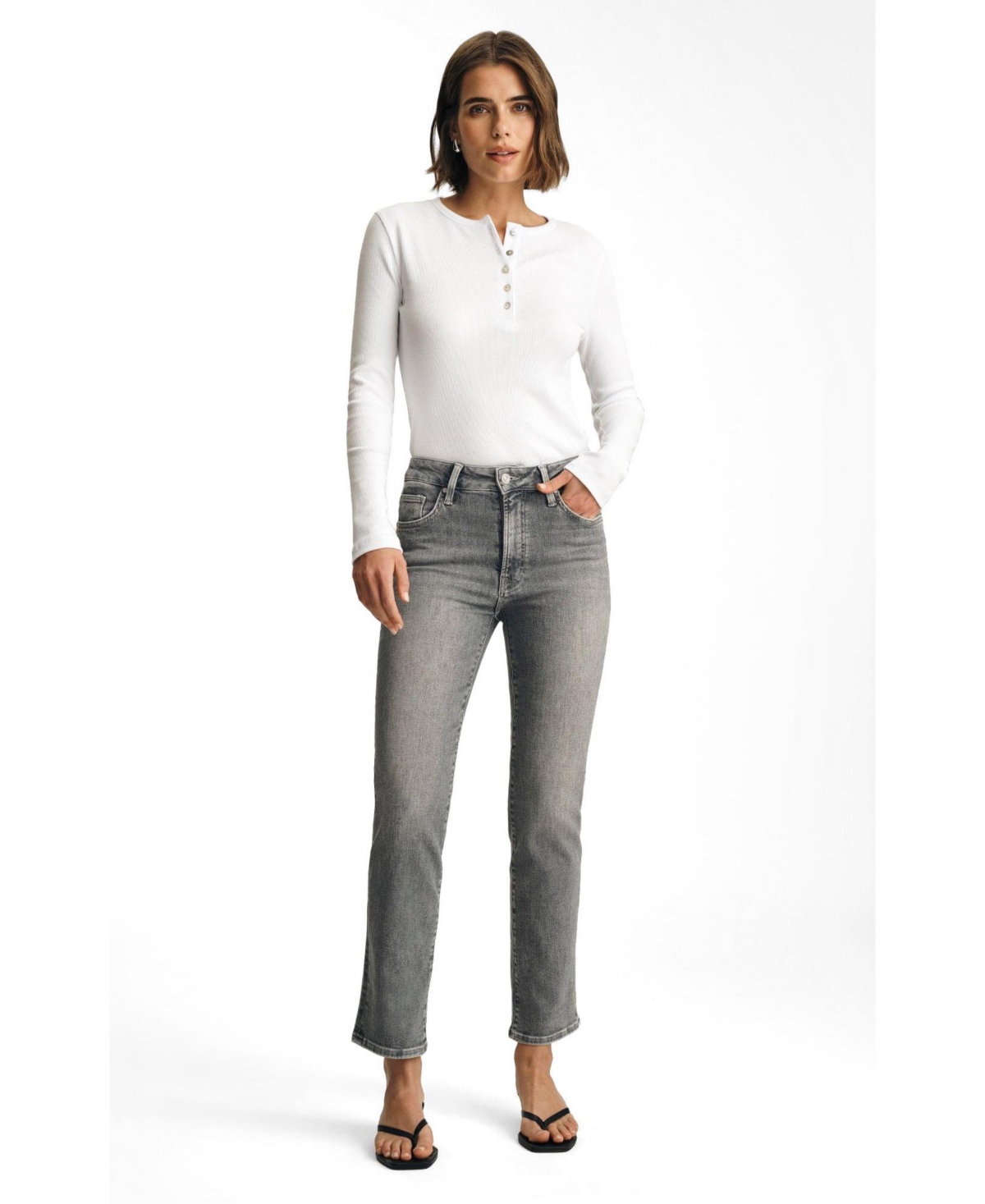 Click here for Mavi Jeans Womens Kendra High Rise Straight Leg In... prices